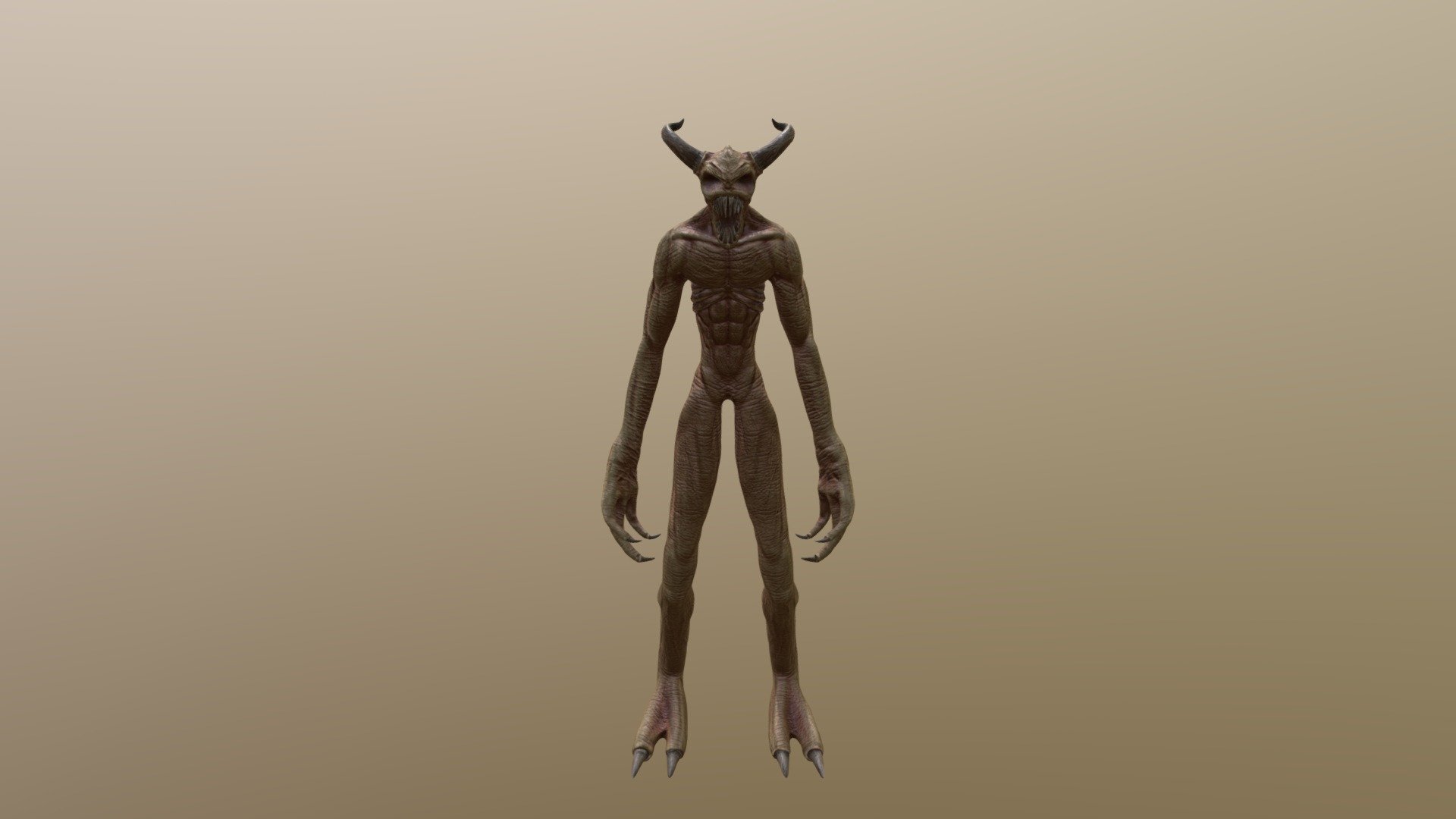 Creature - 3D model by egarciamuro [482f866] - Sketchfab