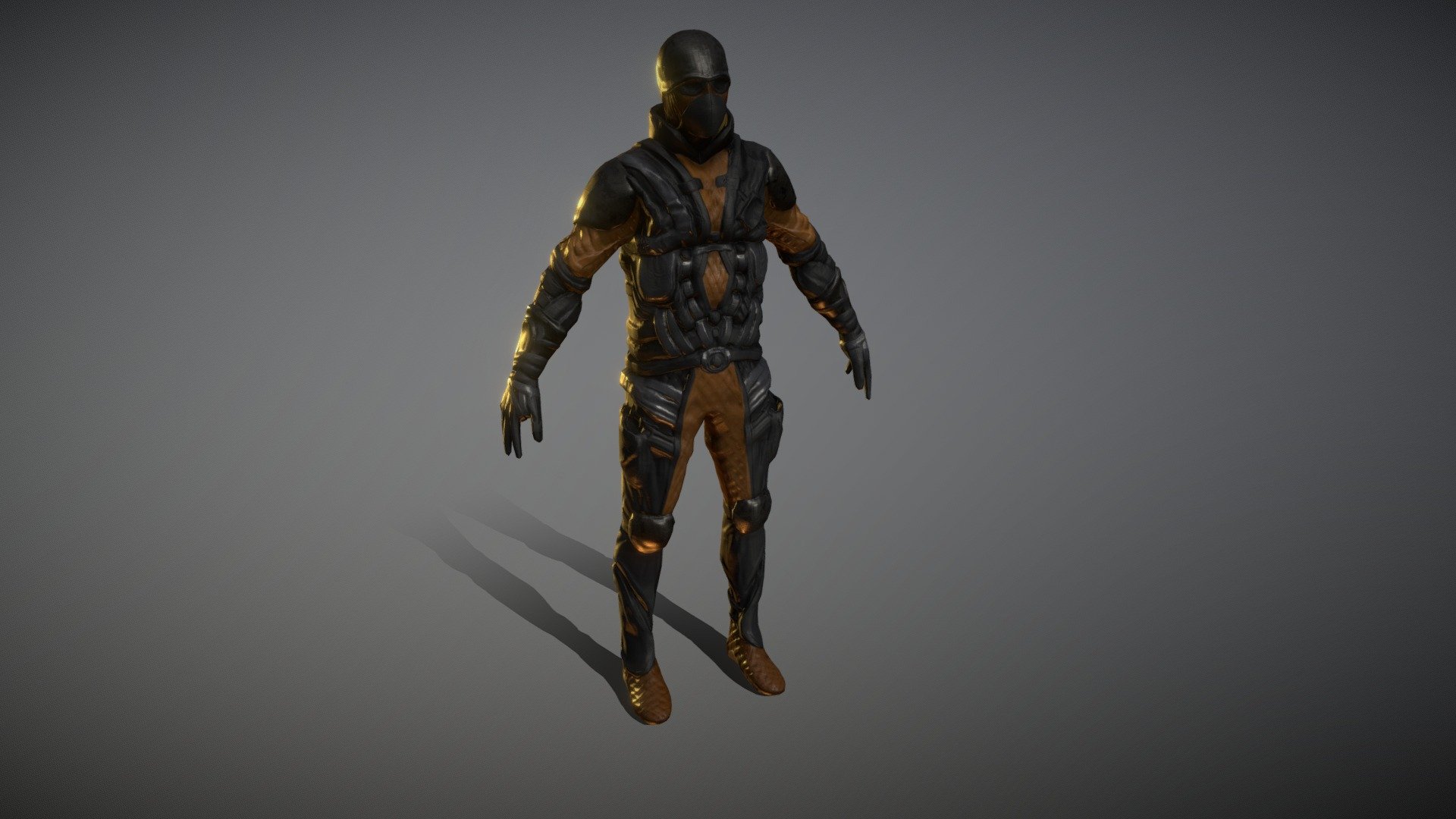 Ninja - Buy Royalty Free 3D model by Yasserlees [48303ad] - Sketchfab Store