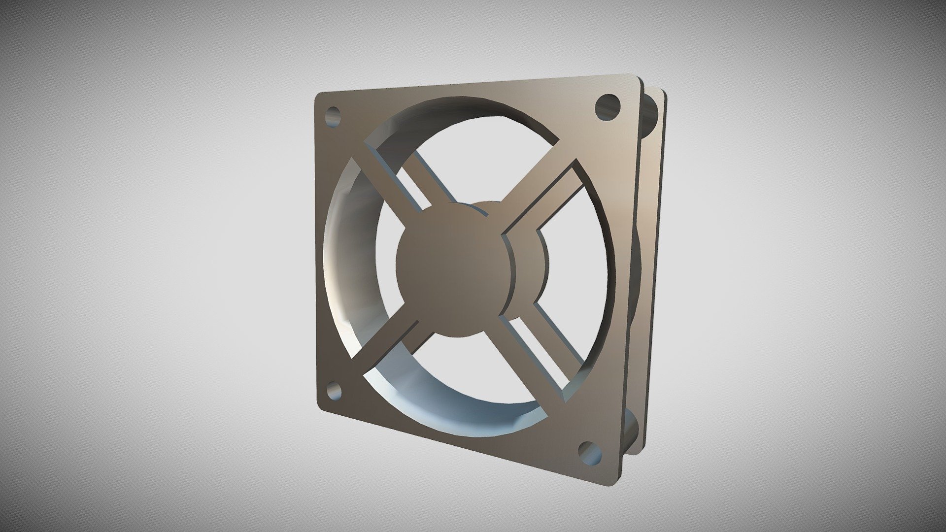 Fan Housing - Download Free 3D model by AnsysLearn [4830d91] - Sketchfab