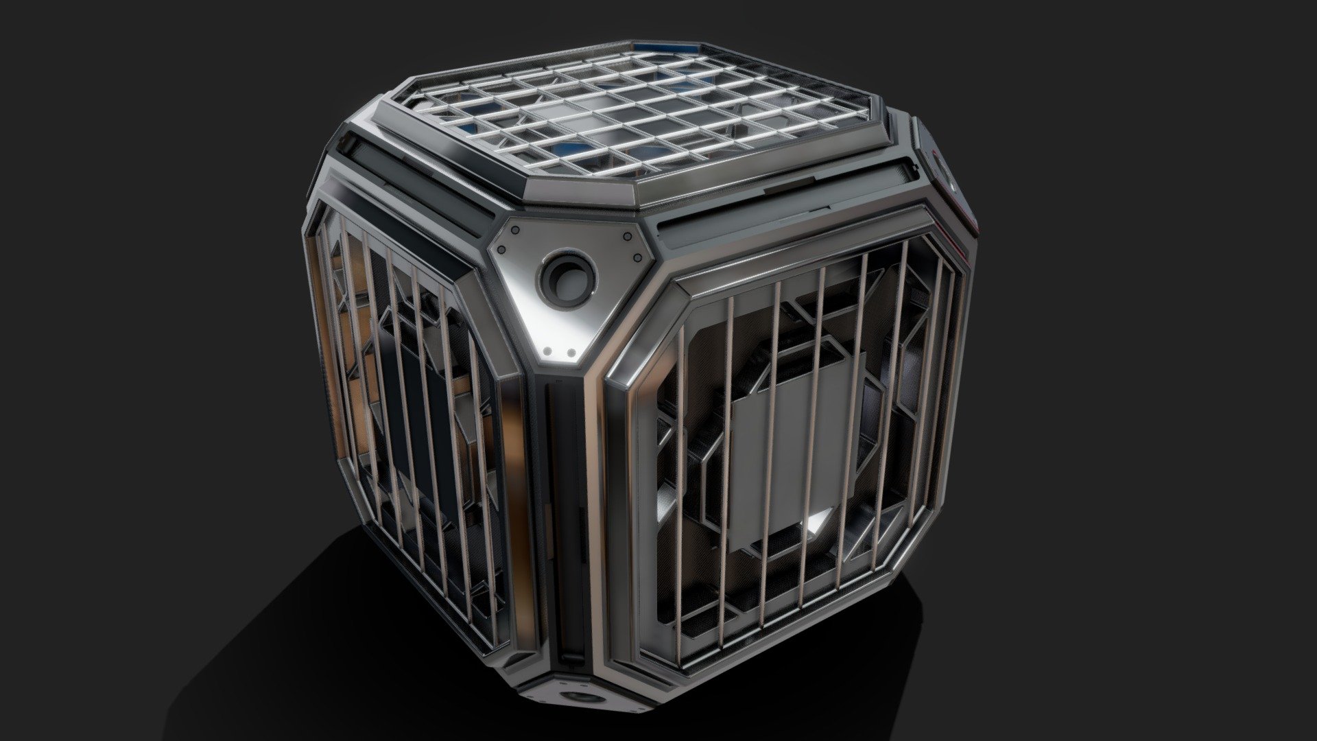 Scifi Cube 8 - Buy Royalty Free 3D model by Giimann [4831198 ...