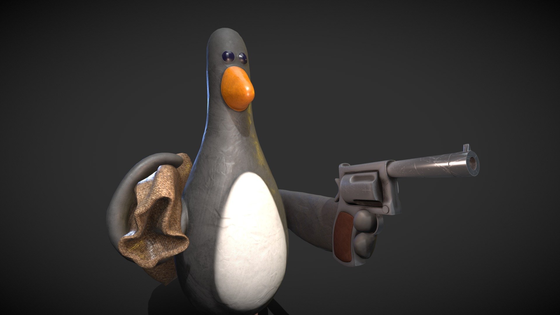Feathers McGraw - Buy Royalty Free 3D model by John Knight ...