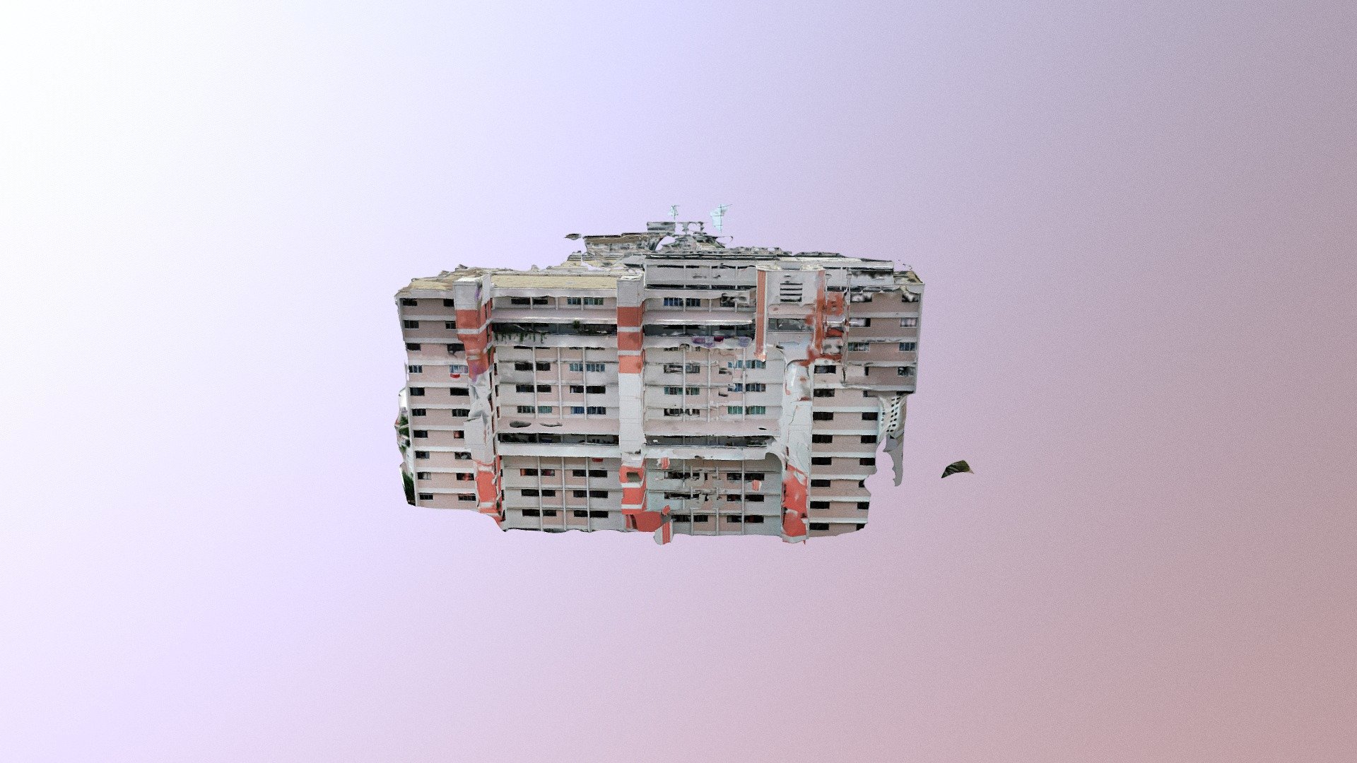 HDB BLOCK 224 - 3D model by h3dynamics [4831e9c] - Sketchfab