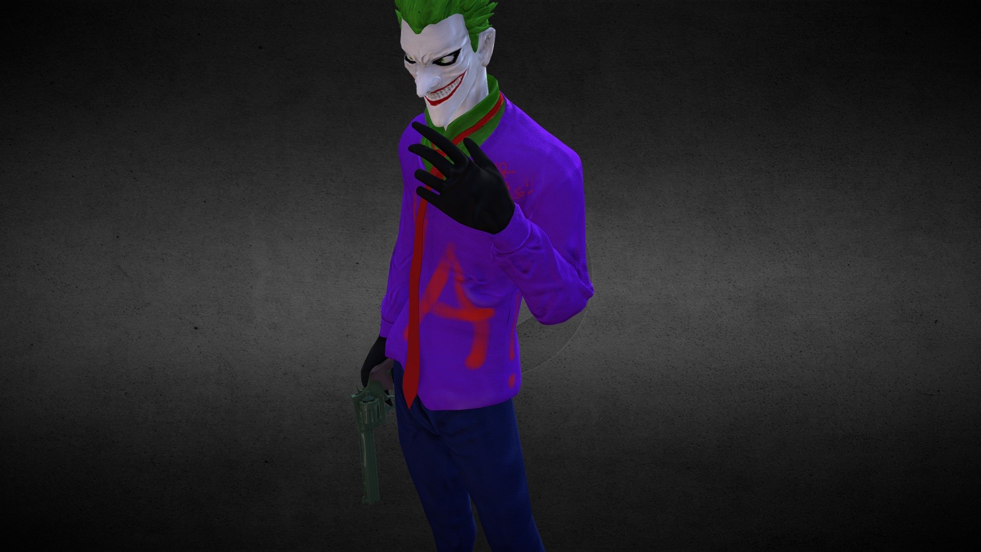 Joker - 3D model by Yang Yang (@Yang_Yang) [4832014] - Sketchfab