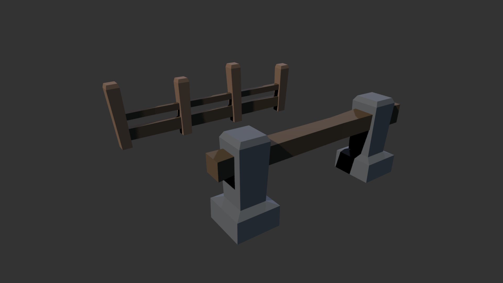 Medieval Fantasy Contest Asset - Fences - Download Free 3D model by ...