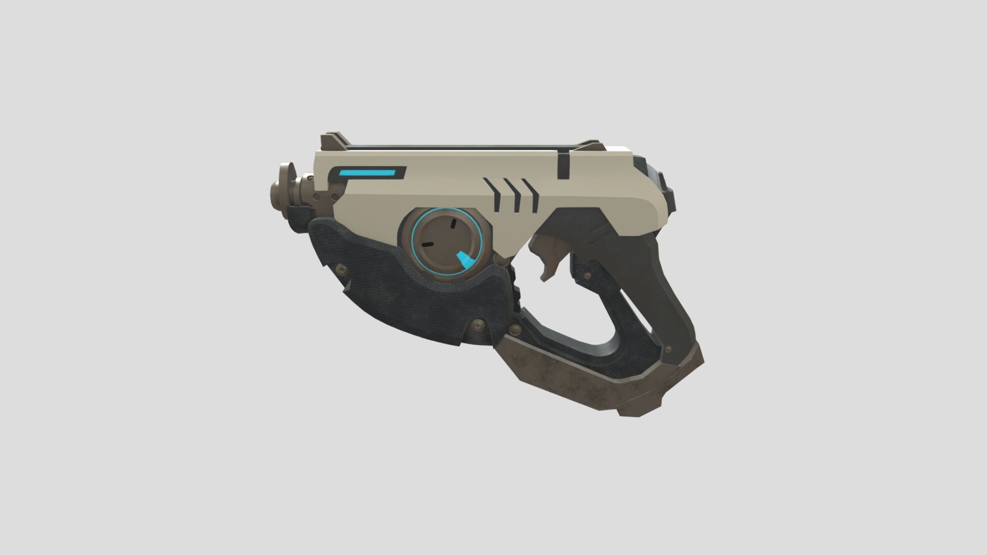 Tracer's gun - Download Free 3D model by kirirato [48357ea] - Sketchfab