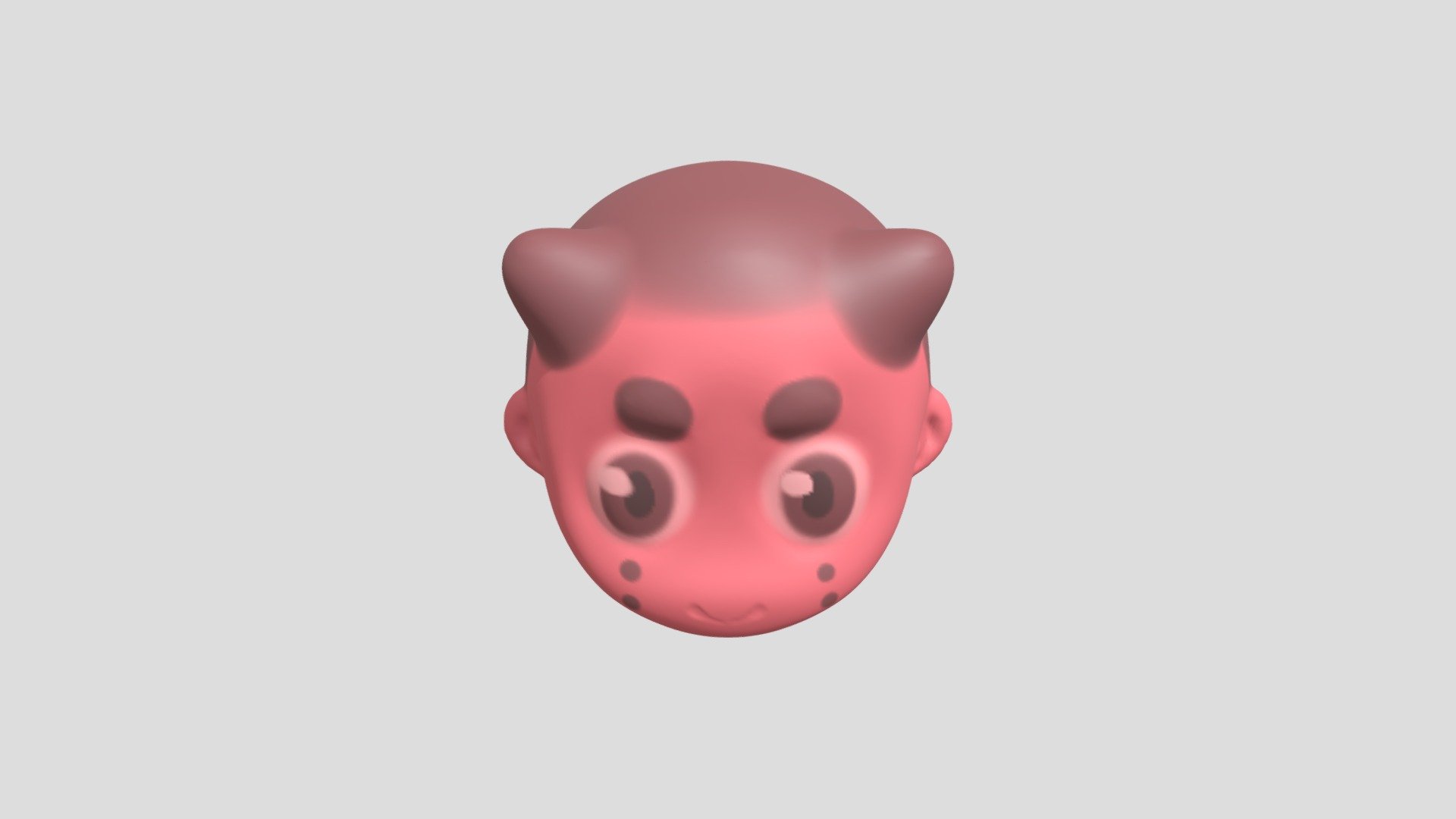 Demon chibi - 3D model by Hybef.0 [4836ab6] - Sketchfab