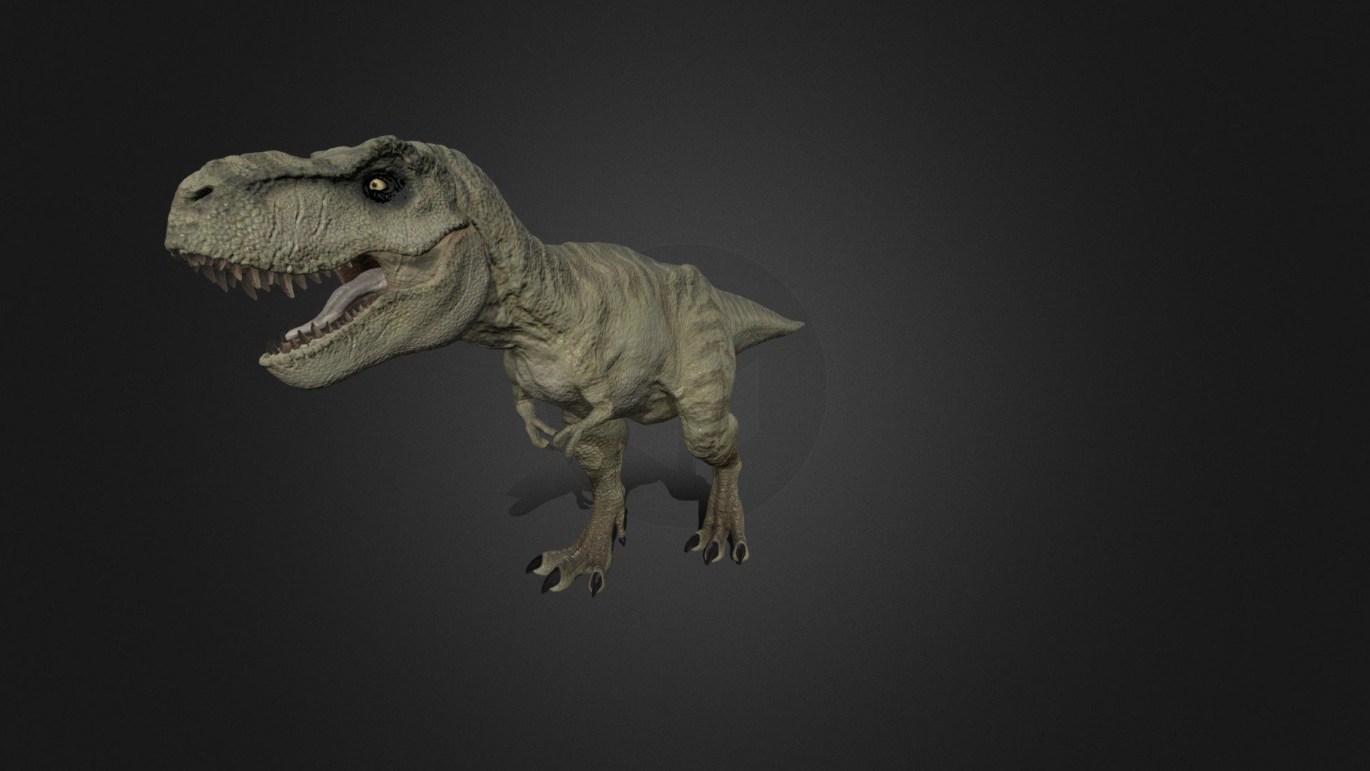 "Scar" Tyrannosaurus Rex (Work In Progress) - 3D model by i3engx ...