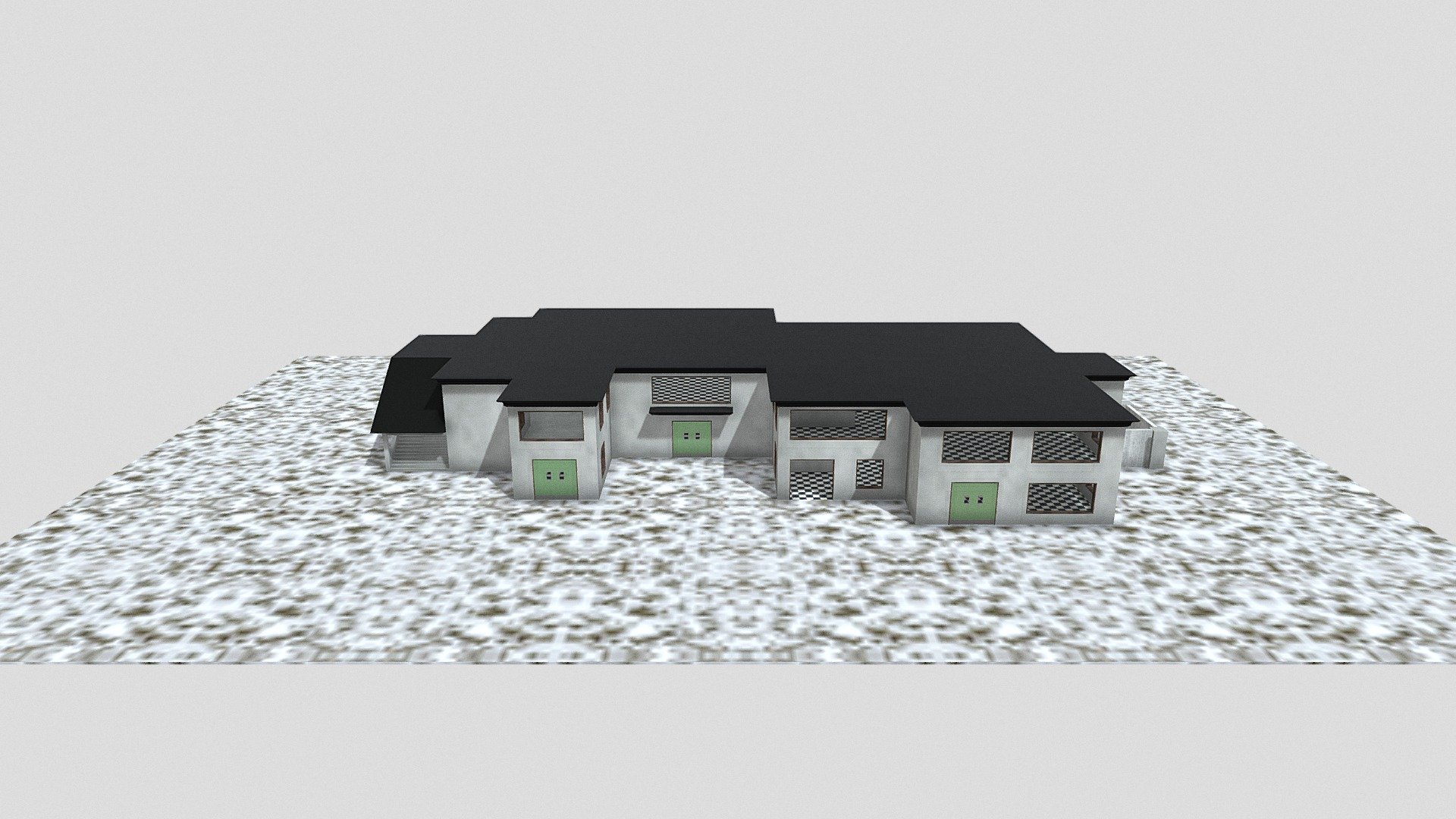 CALL OF DUTY BLACK OPS 1 GRID BUILDING - Download Free 3D model by PIPO ...