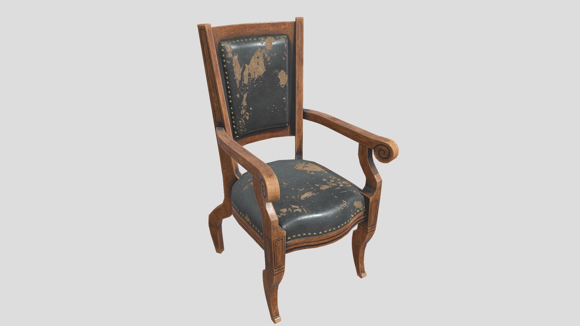 Classic Chair - 3D model by Aradane (@DualEffect) [483b5e7] - Sketchfab