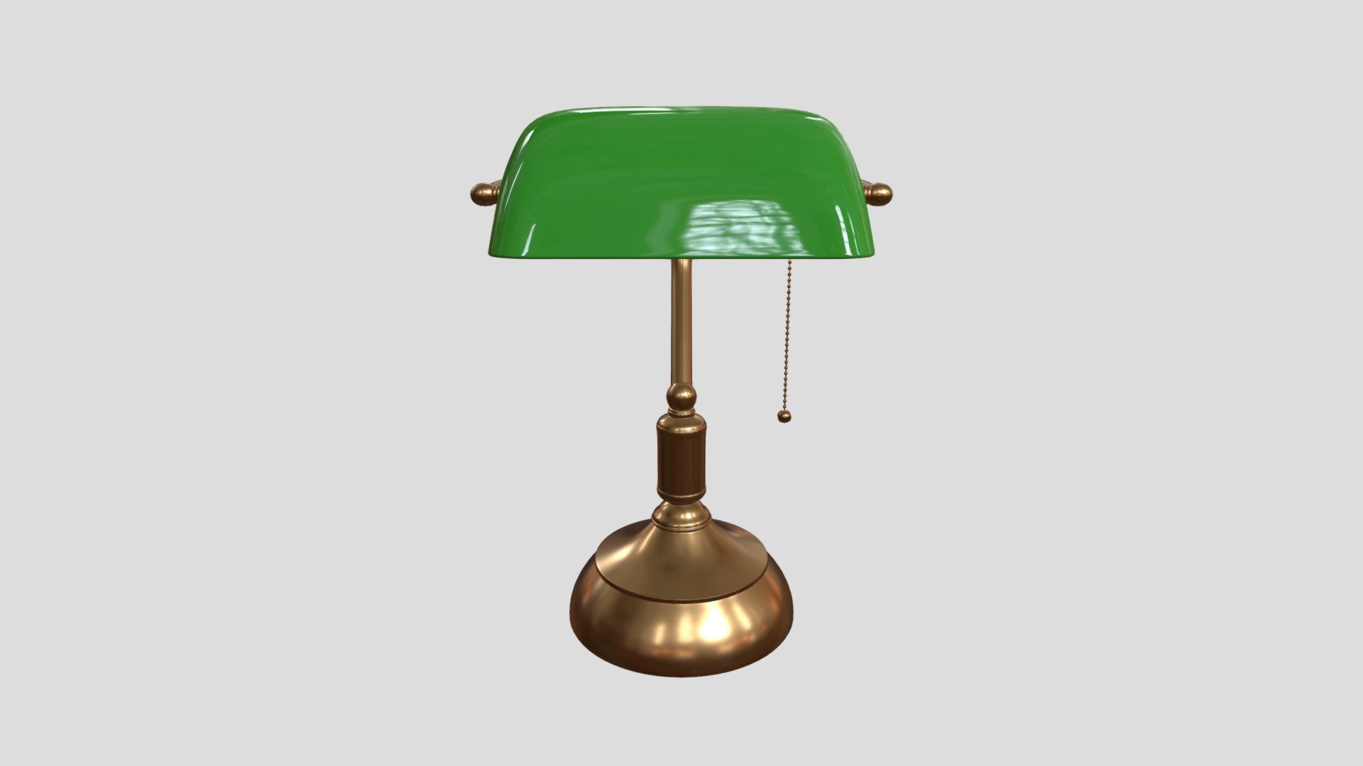 Vintage Victorian Table Lamp - 3D model by Aneta Klapkova (@anklapkova ...