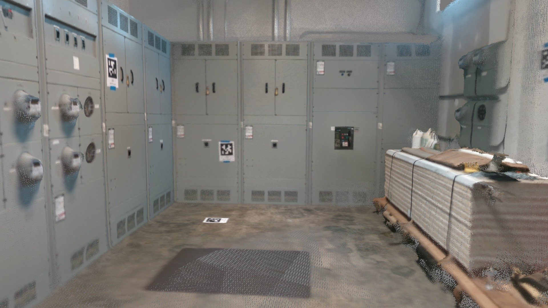 Electrical Room (Dot3D, RealSense D455, 17% pts) - Download Free 3D ...