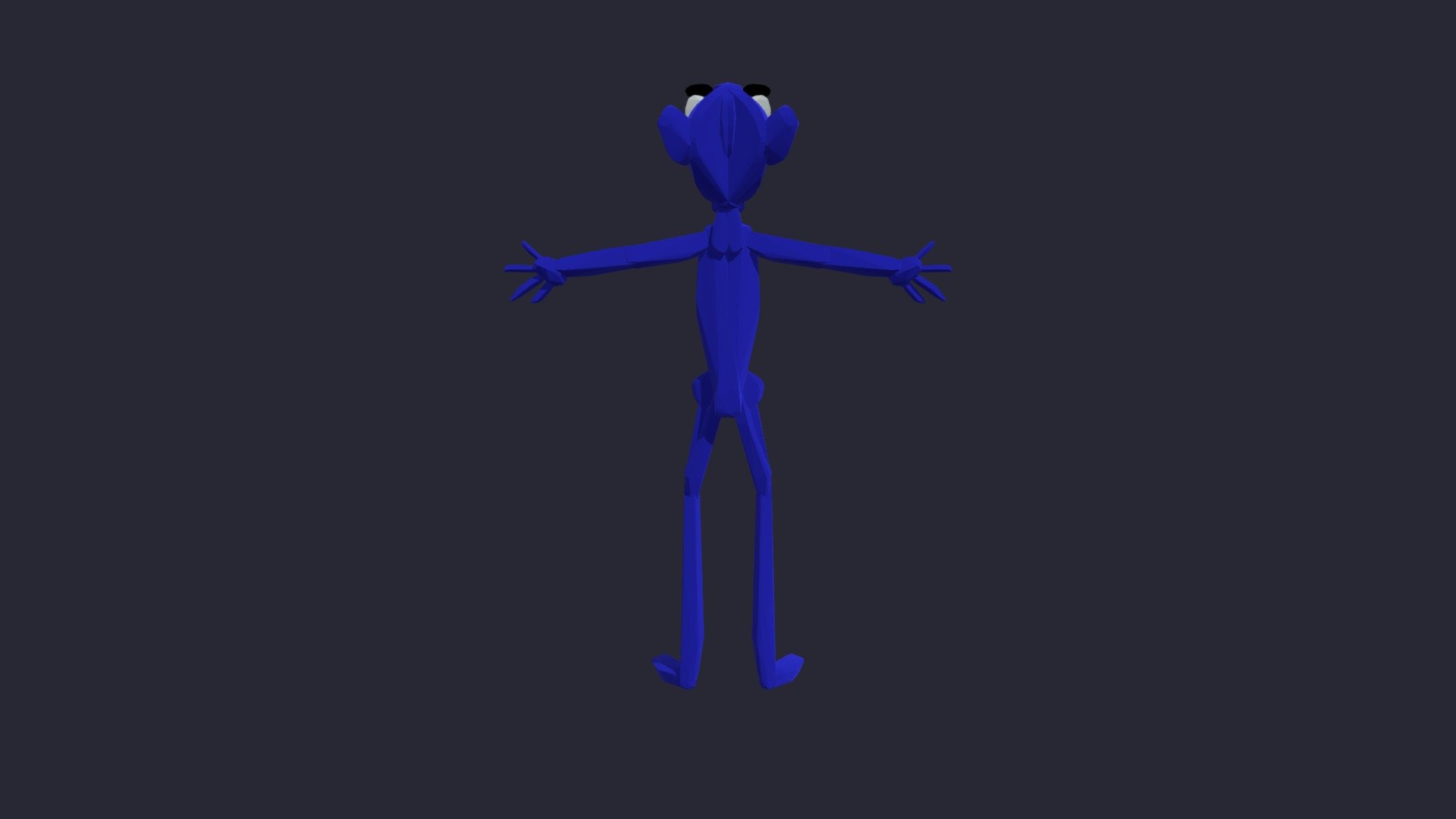 mono azul - Download Free 3D model by fabianpintura [483c7a7] - Sketchfab