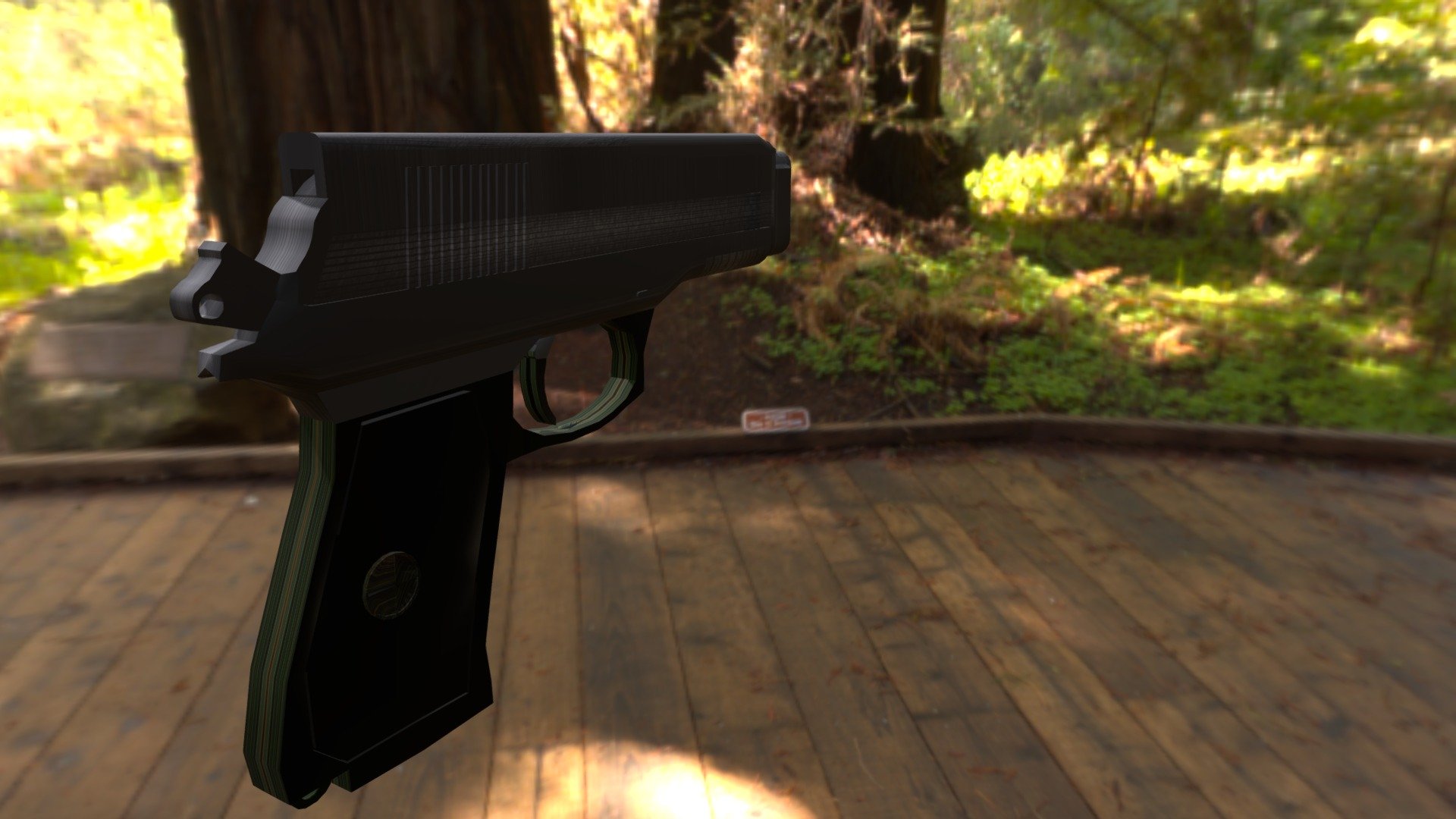 Custom gun - 3D model by iekalfa3d [483c90d] - Sketchfab