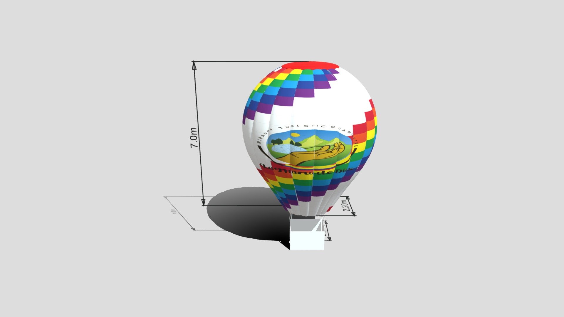 A-148 Globo, Estructurado, Hendricks Gin, CO0113 - 3D model by ...