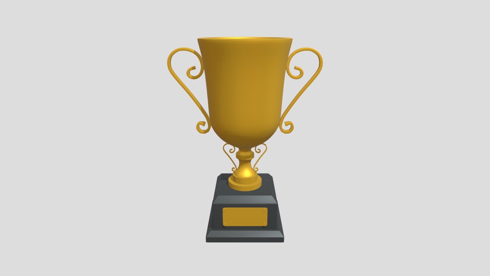 Award Trophy - 3D model by saynur [483da24] - Sketchfab