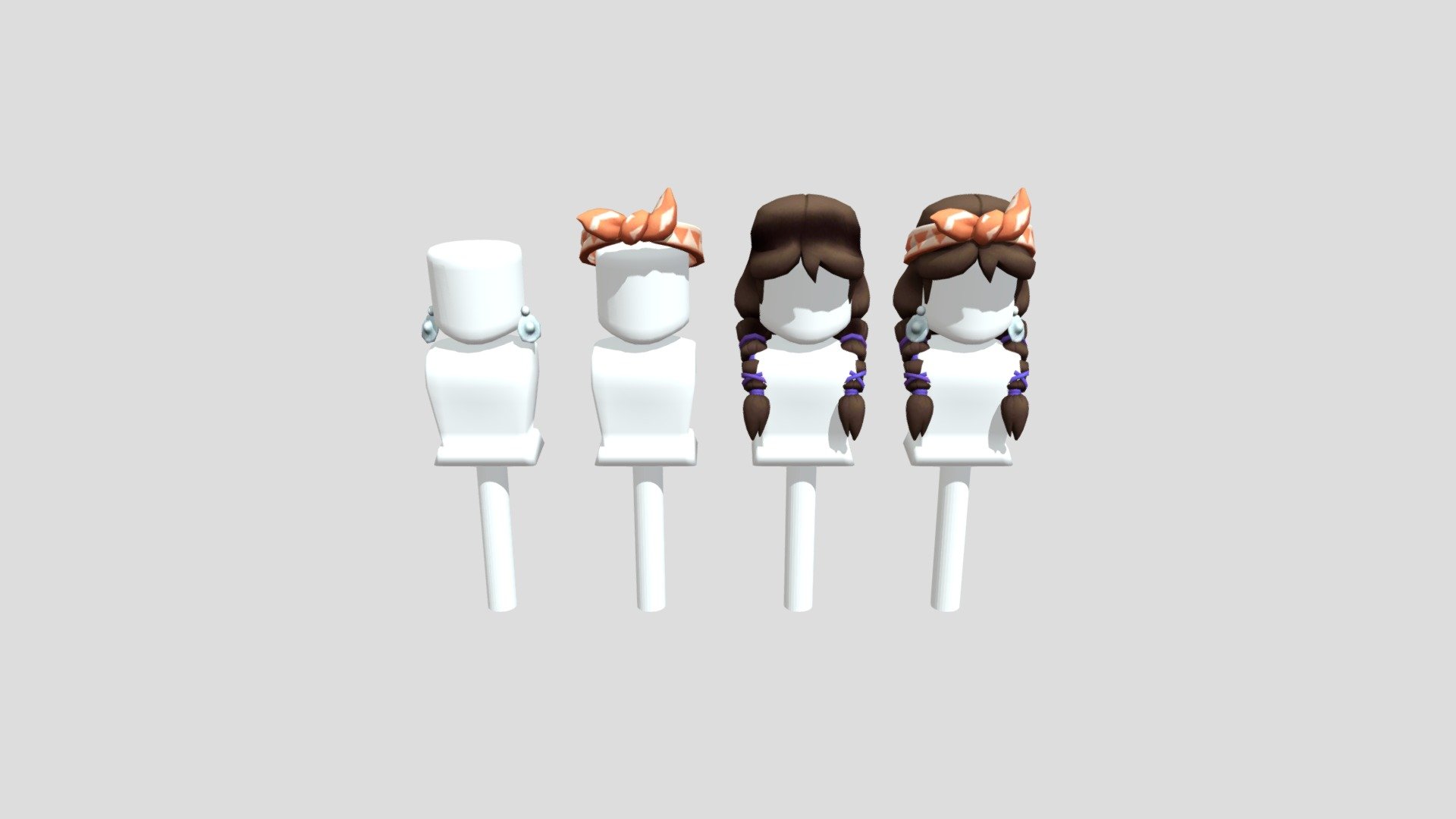 Lilah Subway Surfer Hair+Ear ring+Bandana+Classi - Download Free 3D ...