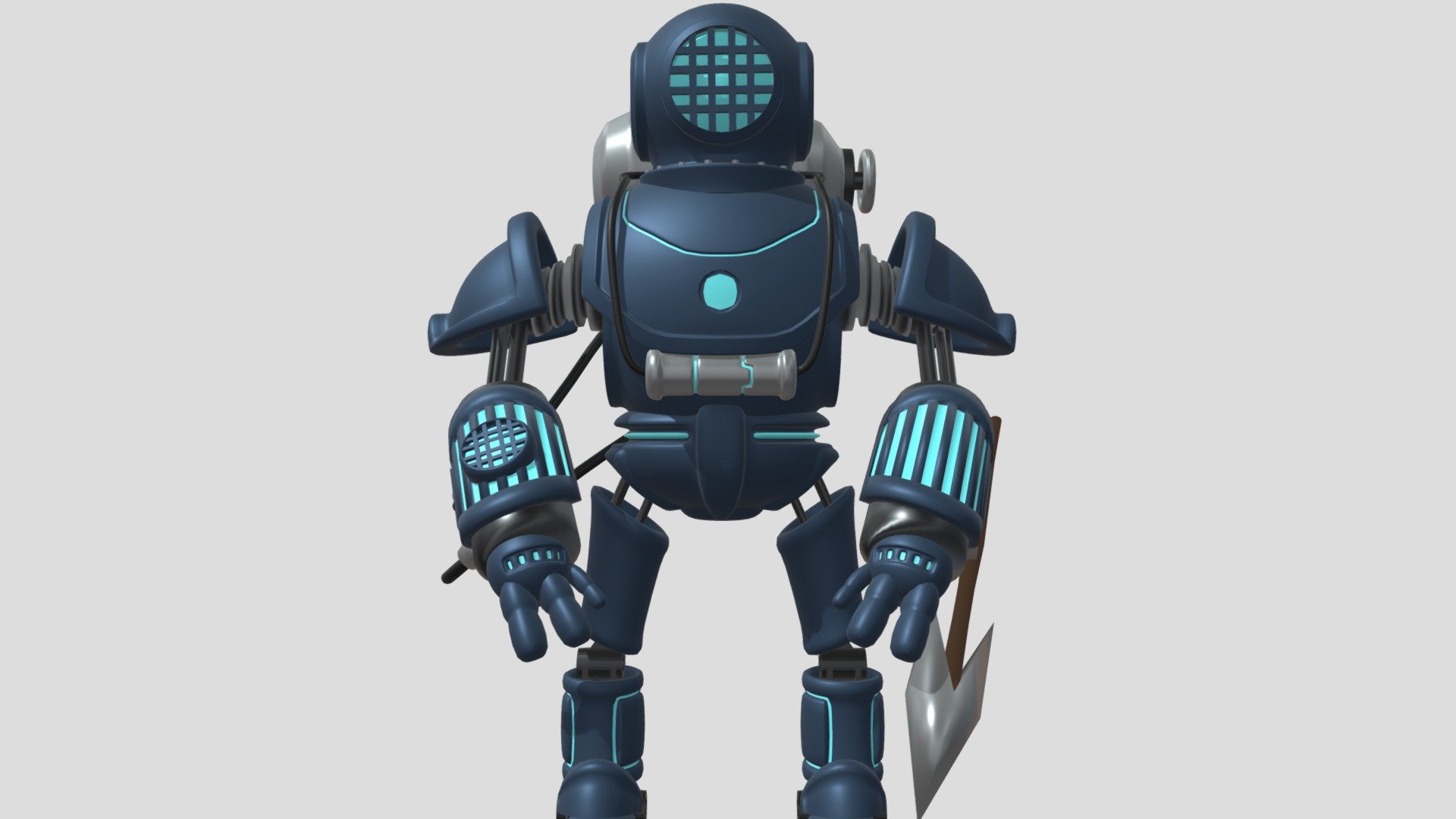 Deep Sea Diver - 3D model by daftydesigns [48402e3] - Sketchfab