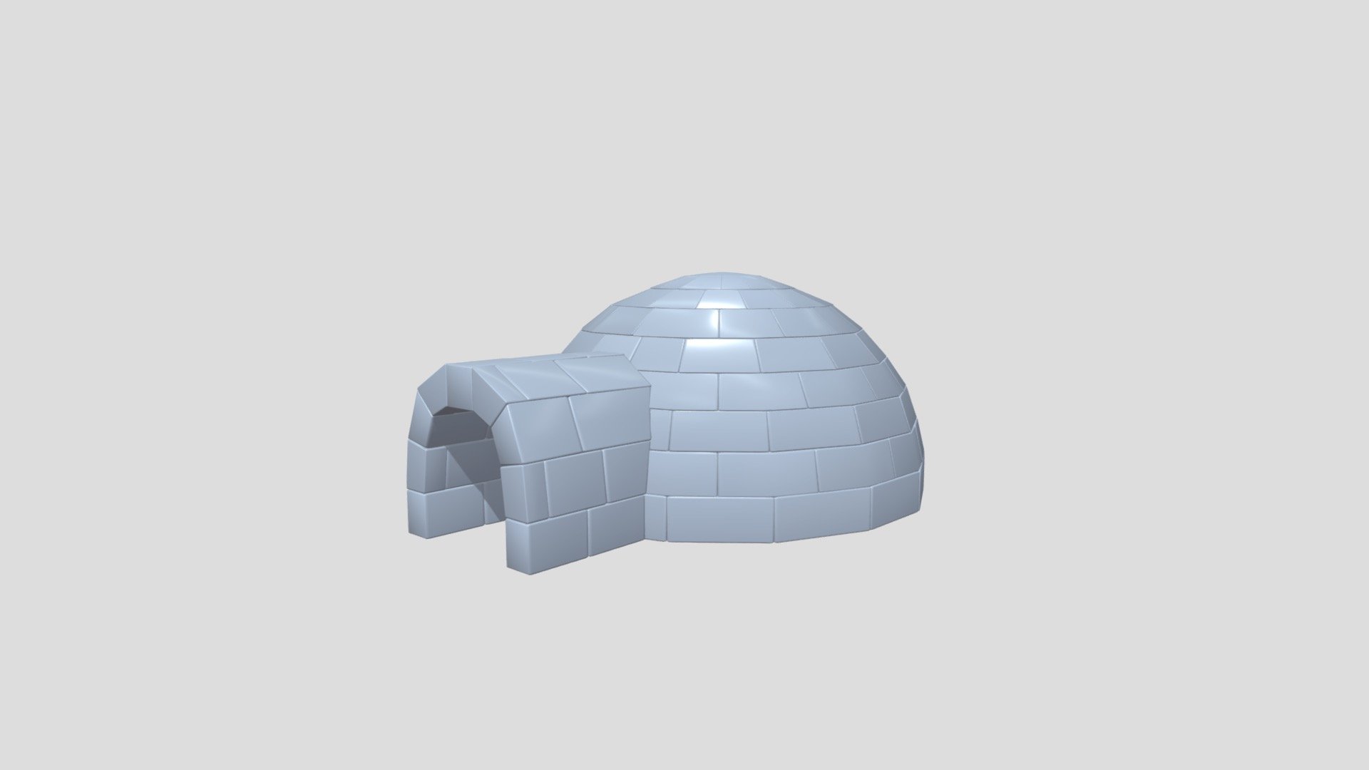 Igloo - Buy Royalty Free 3D model by Ed+ (@EDplus) [4840d89] - Sketchfab Store
