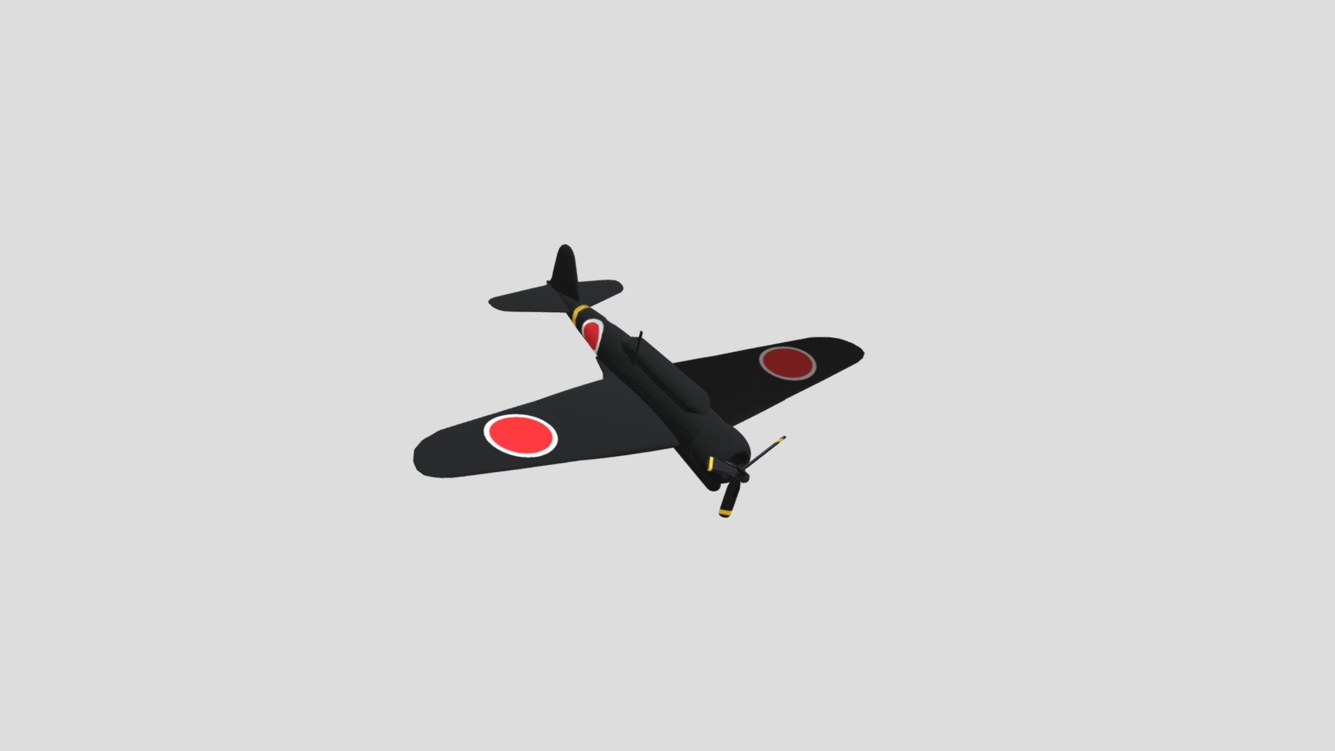 Nakajima B5N 'Kate' Bomber - Download Free 3D model by abhinab.das000 [4841dee] - Sketchfab