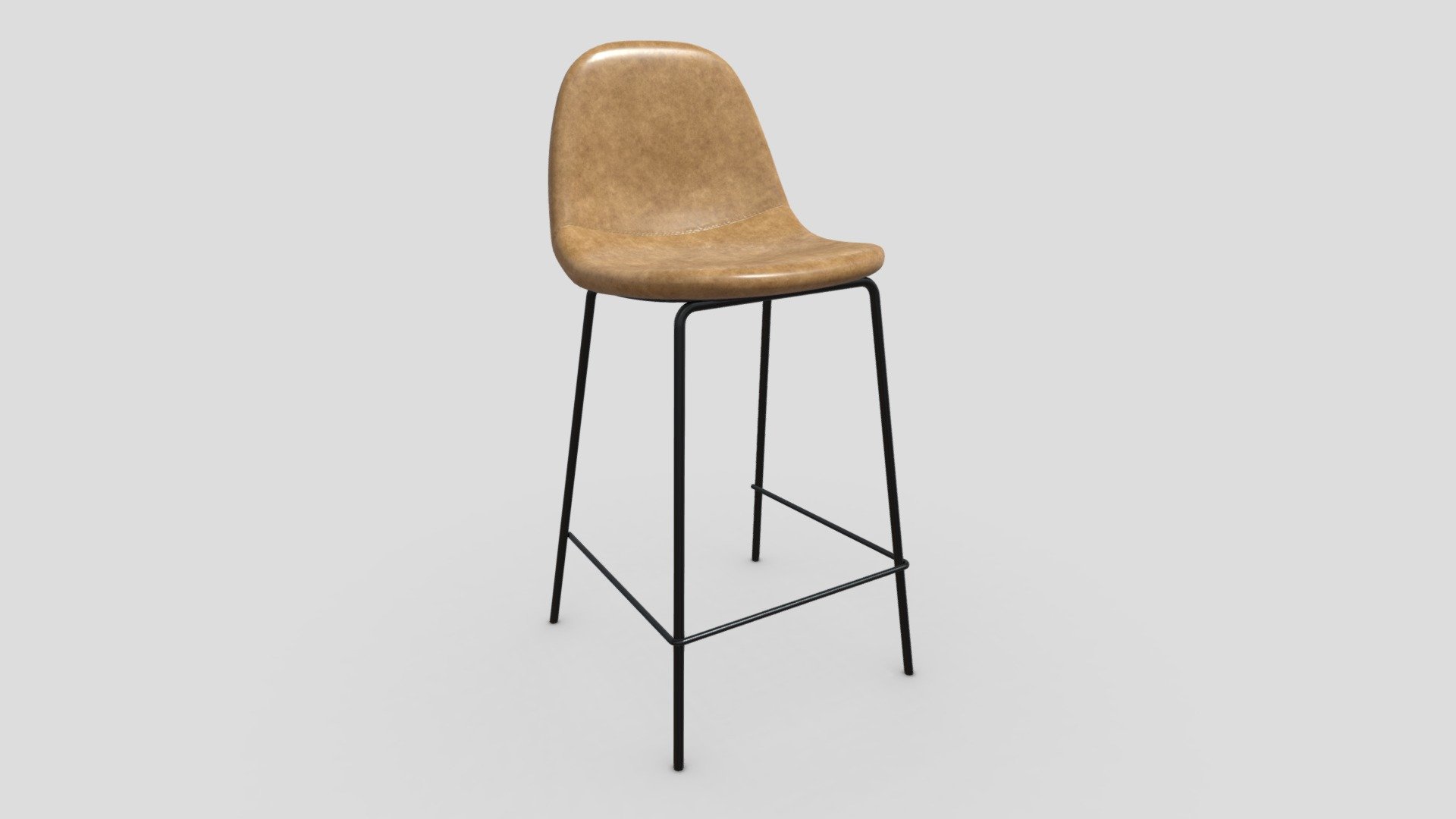 vintage bar chair - Buy Royalty Free 3D model by interior model ...