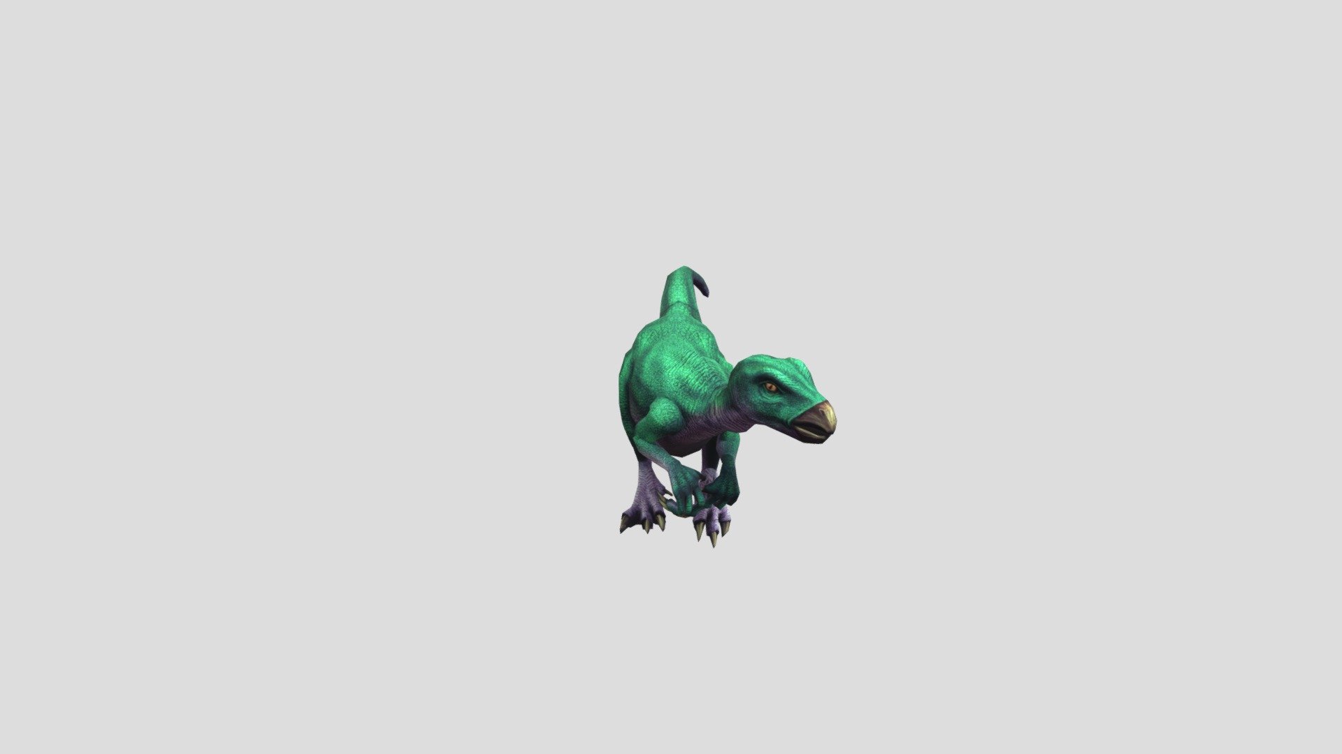 Dino hunter Deadly Shores cuddly Hypsilophodon - Download Free 3D model ...