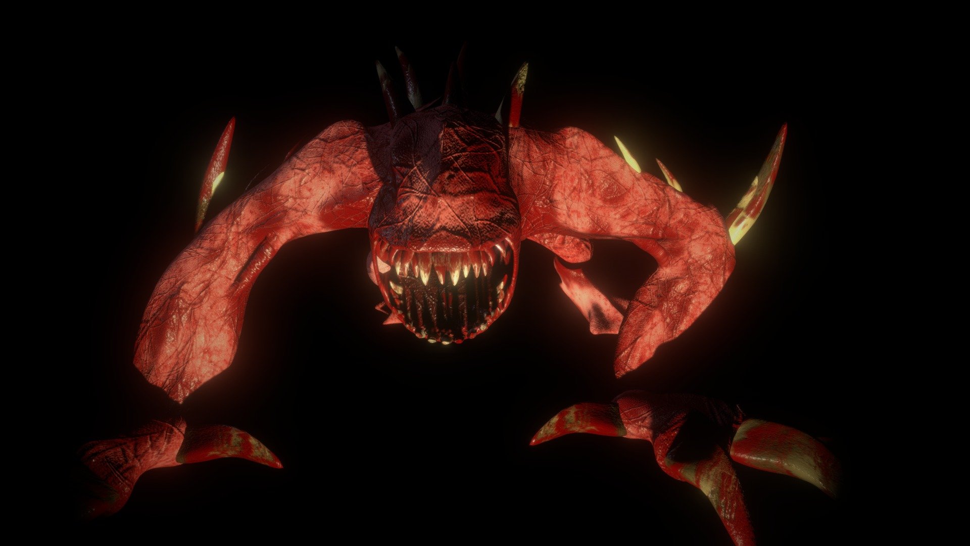 Bloody Monster - Download Free 3D model by JCastillo (@jcastilloo ...