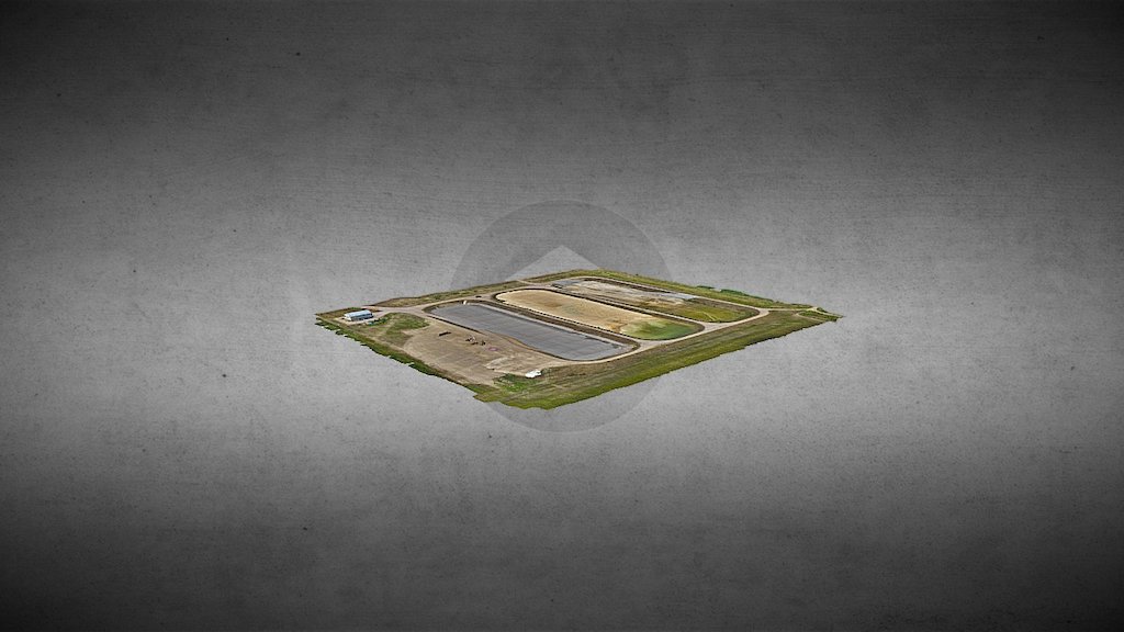Lime Sludge Drying Beds - 3D model by Nate.nwn [4849bea] - Sketchfab