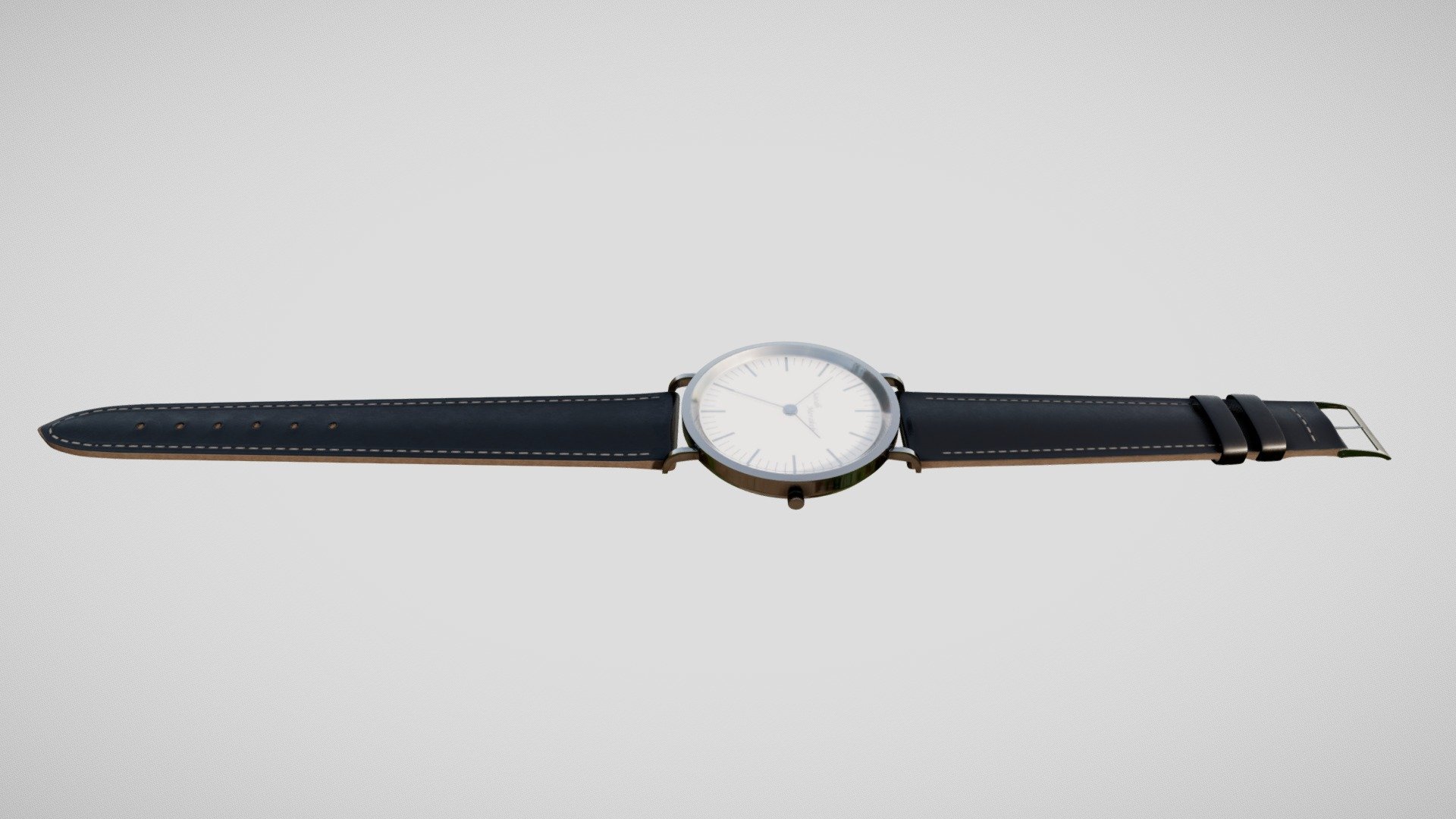 Simple Watch - 3D model by Saedh Merakeb (@SaedhMerakeb) [484b301 ...