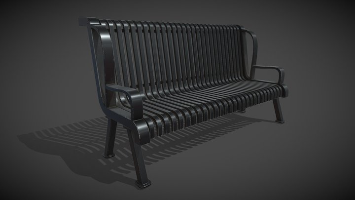 Bench 3D models - Sketchfab