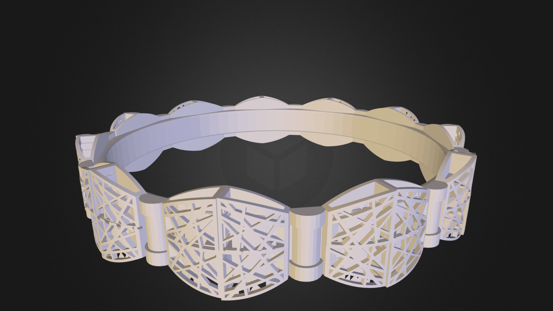 Bracelet Pattern Style - 3D model by 3DCloud.company (@3dcloud ...