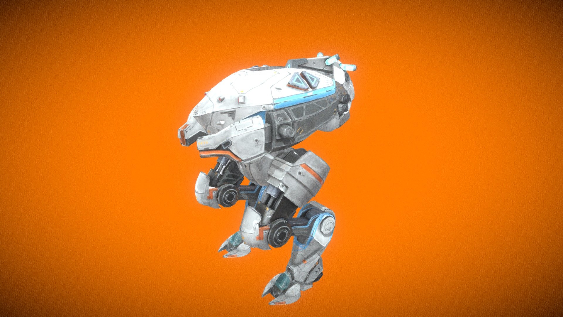 MECHA Robot XR-309 - Buy Royalty Free 3D model by Luna Studio ...