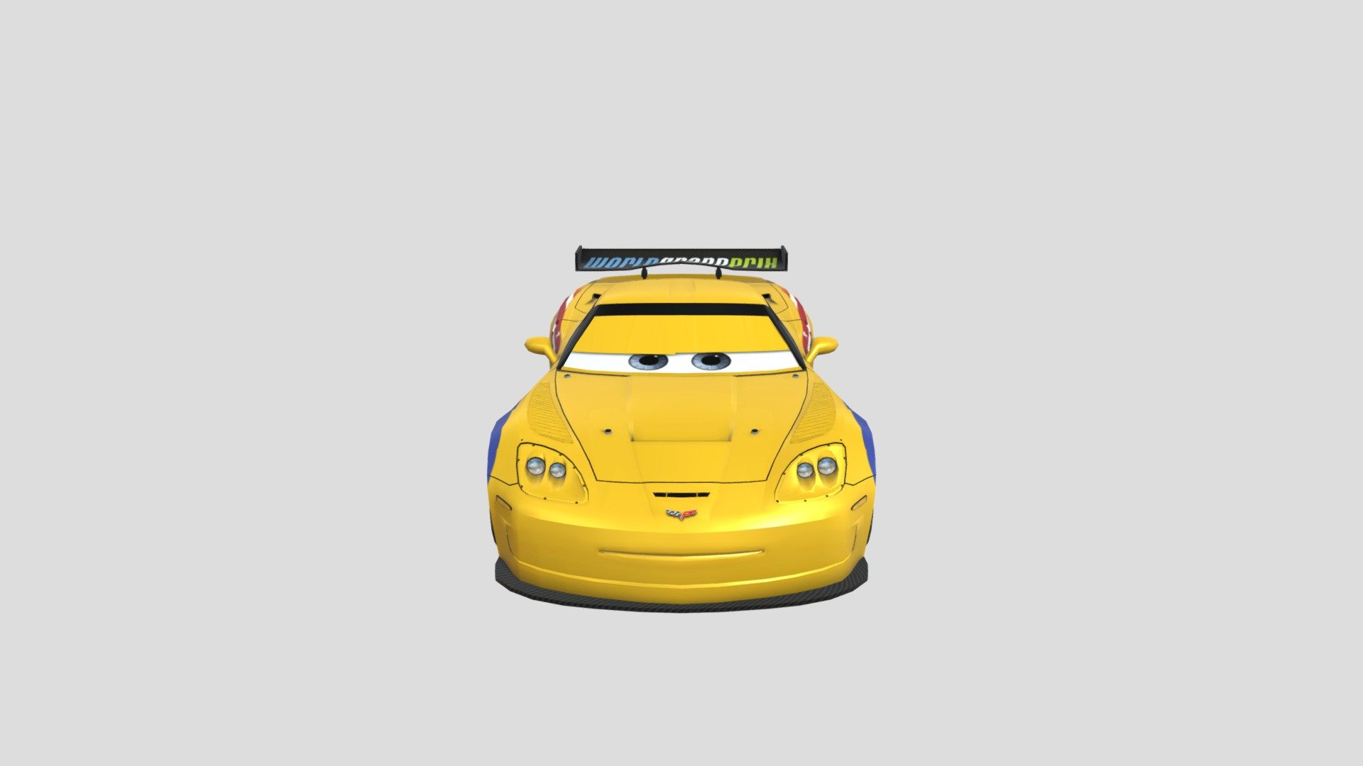 Jeff Gorvette - Download Free 3D model by u659420 [4850784] - Sketchfab