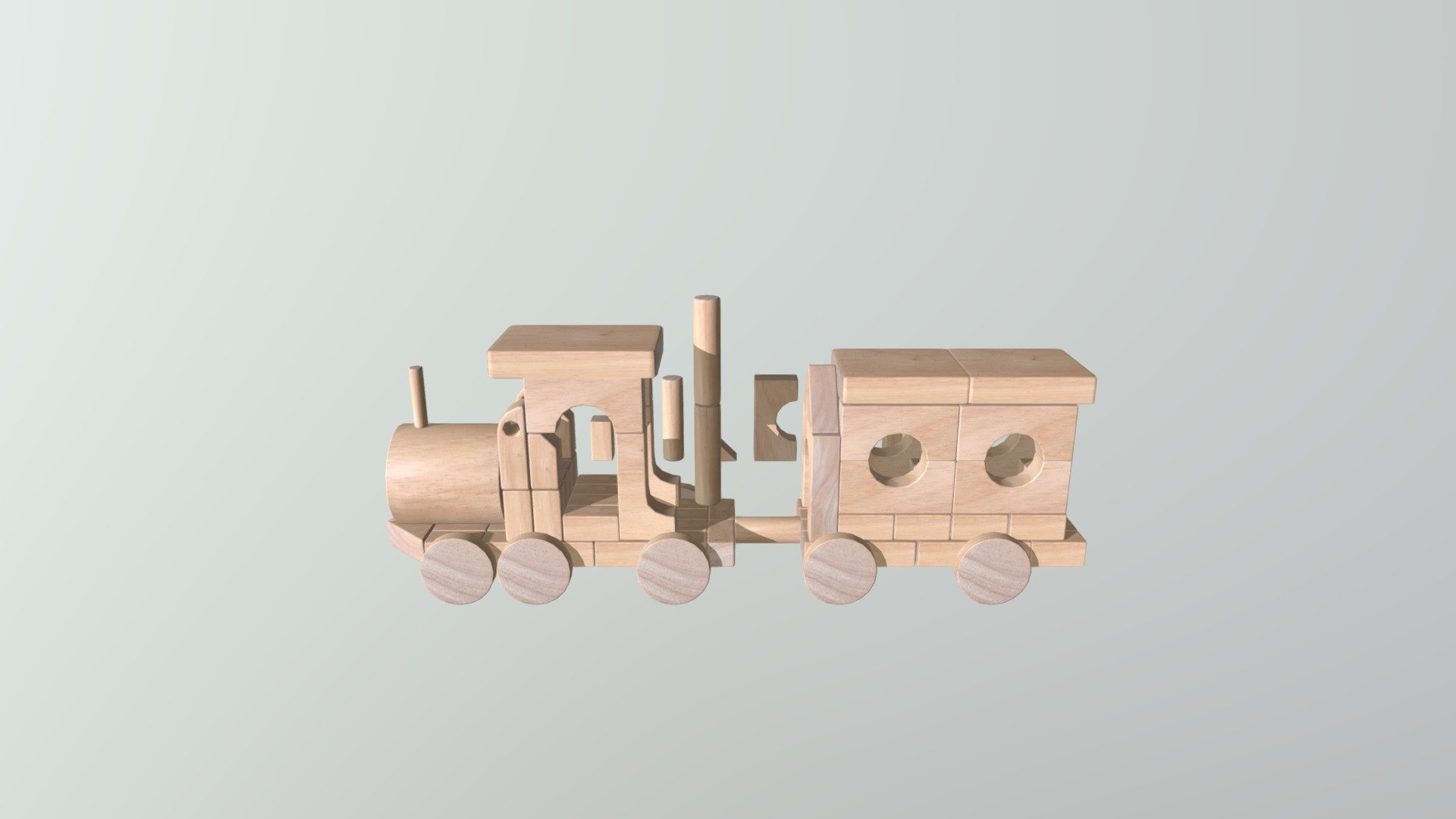 Train - 3D model by lex-art [4850972] - Sketchfab