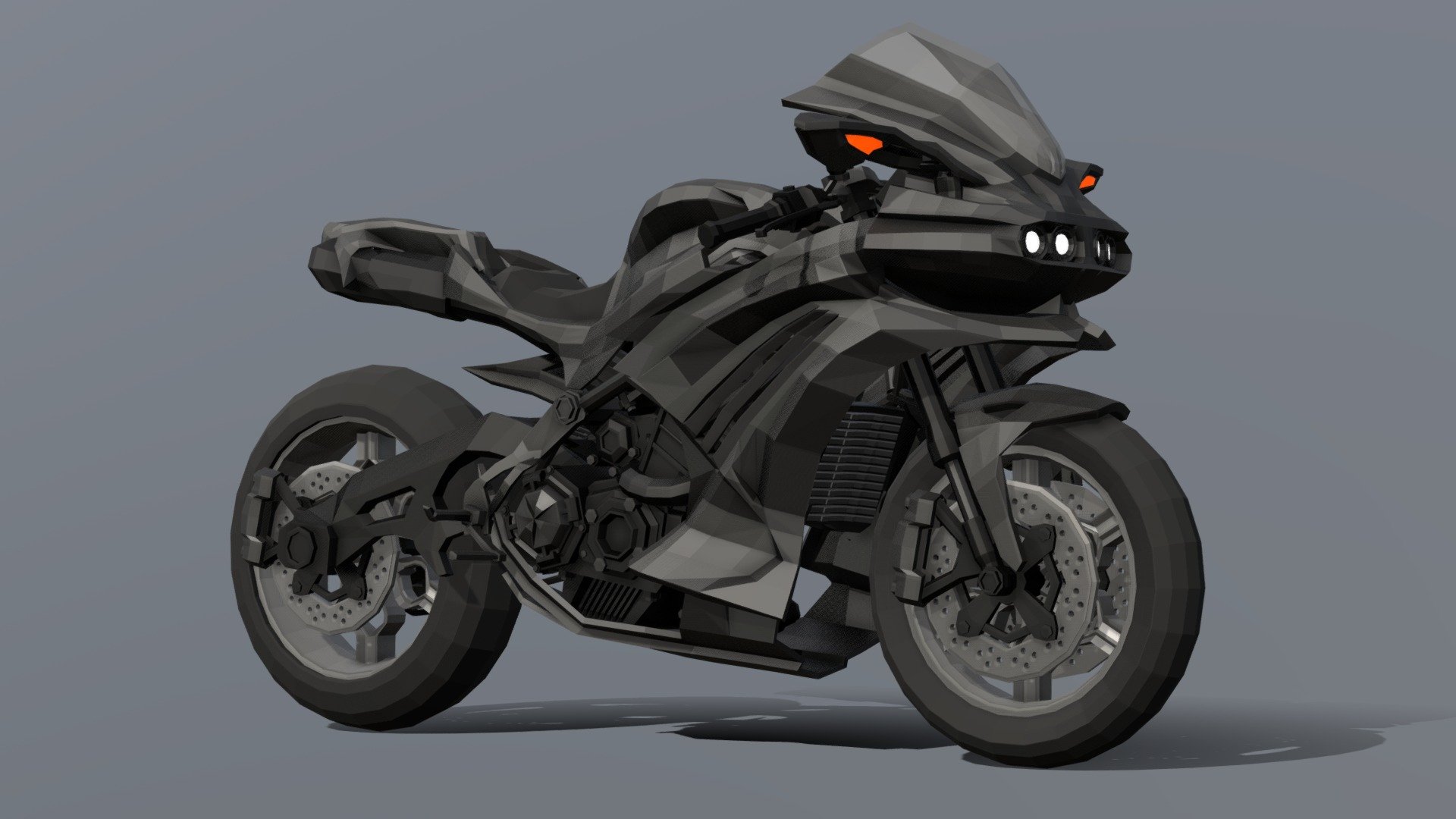 Luluth Dicomodos - 600cc Racing Motorcycle - 3D model by Fransozie ...