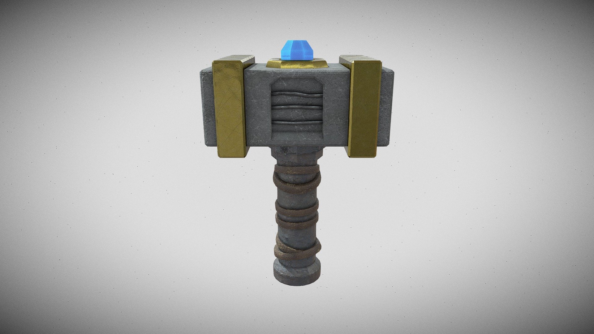 Magic Hammer - 3D model by gustavoJusto01 [4851e7d] - Sketchfab