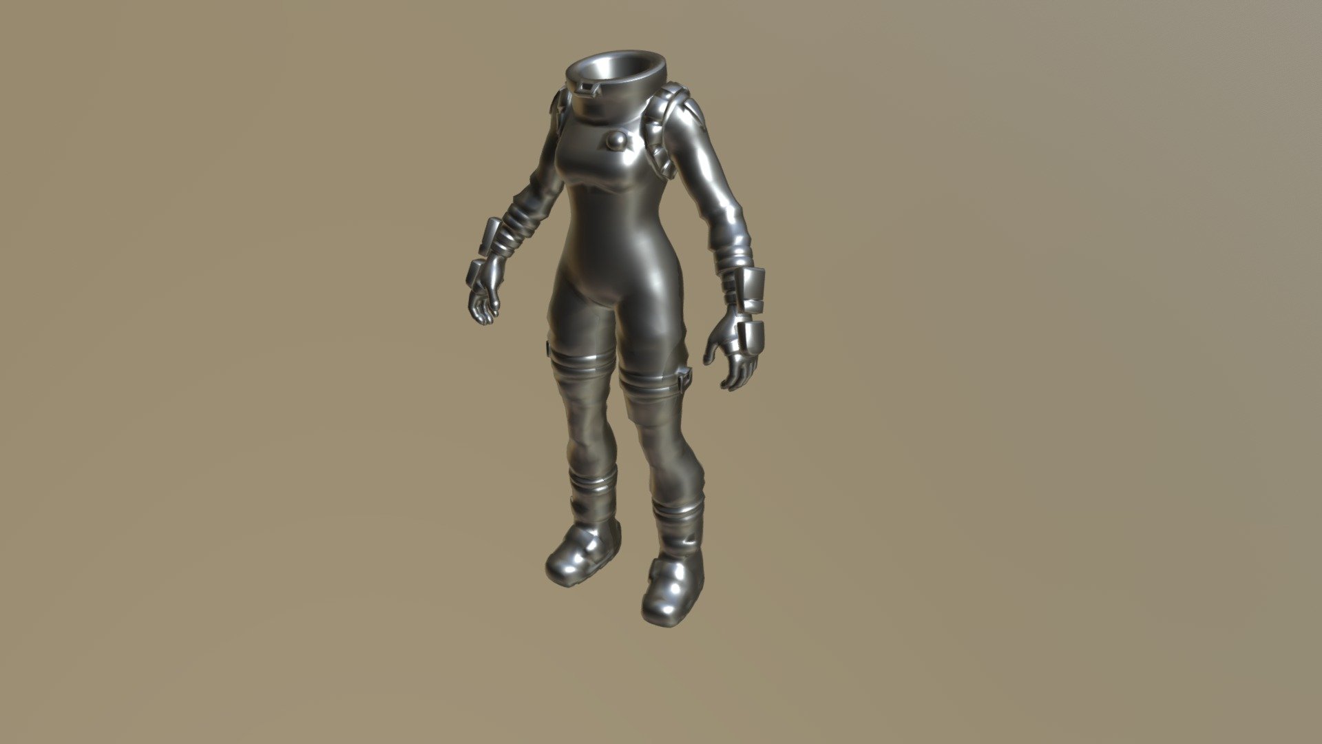 SK F Med Astronaut 01 Body - 3D model by vmladin [48520e2] - Sketchfab