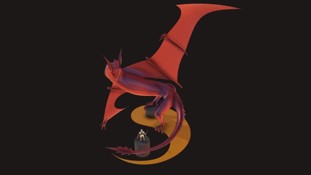 VR Gravity Sketch Dragon - 3D model by I_draw_cars_in_3D [485267b ...