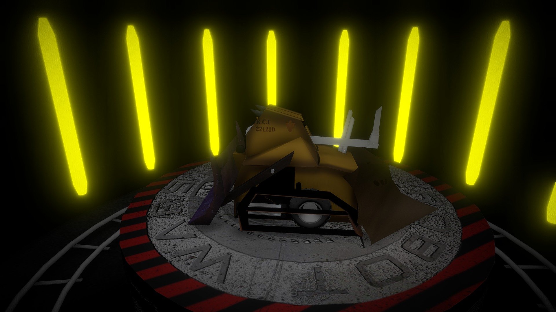 Shunt Axe Animation - 3D model by Liam__haddock [4854ba7] - Sketchfab