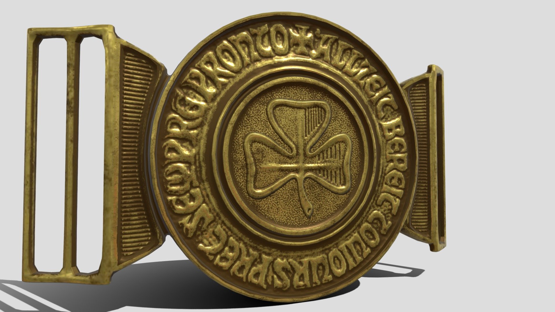Belt Buckle V02 - 3D model by K4D4 [4856245] - Sketchfab