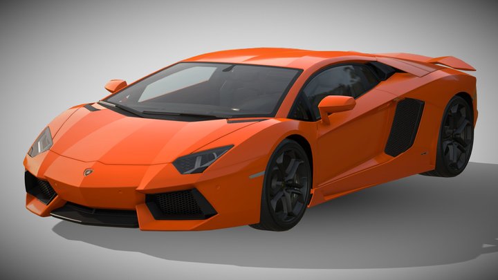 Lamborghini-aventador 3D models - Sketchfab
