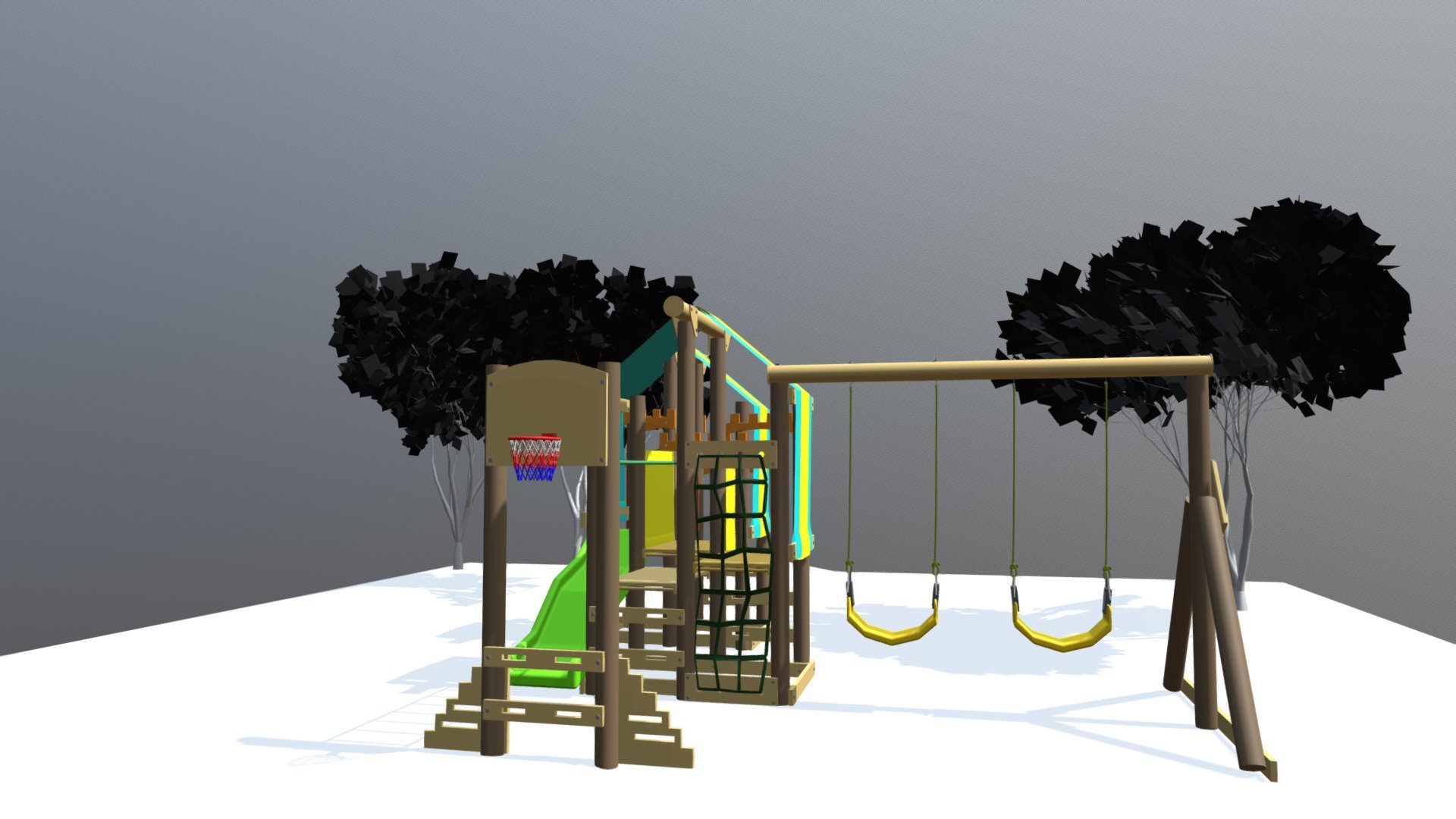 Playground - 3D model by DILSON_JAVIER. [4857ac4] - Sketchfab