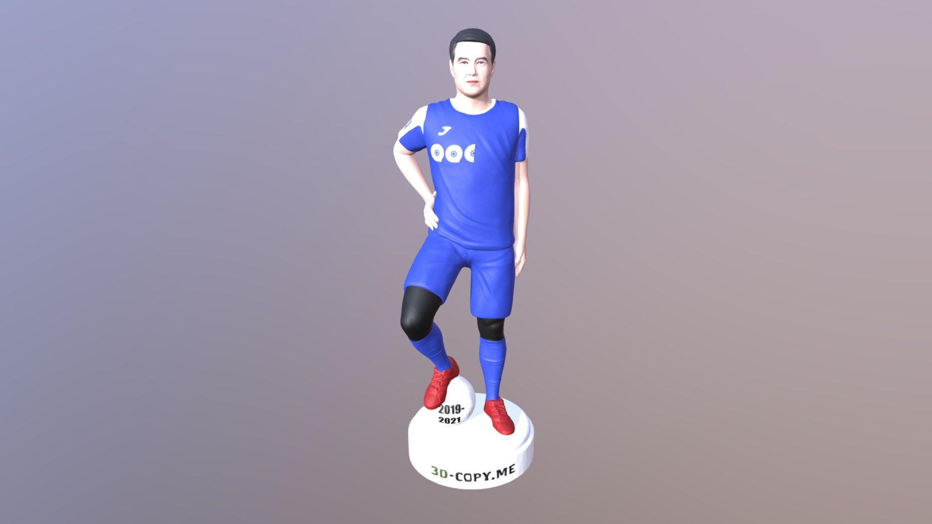 football player - 3D model by 3dcopyme [4857efb] - Sketchfab
