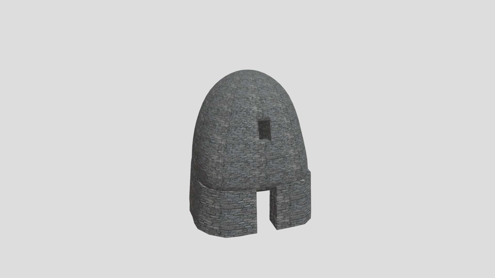 Skellig-beehiveHut(Baked) - 3D model by Virtual Teic (@dyb) [4858b99 ...