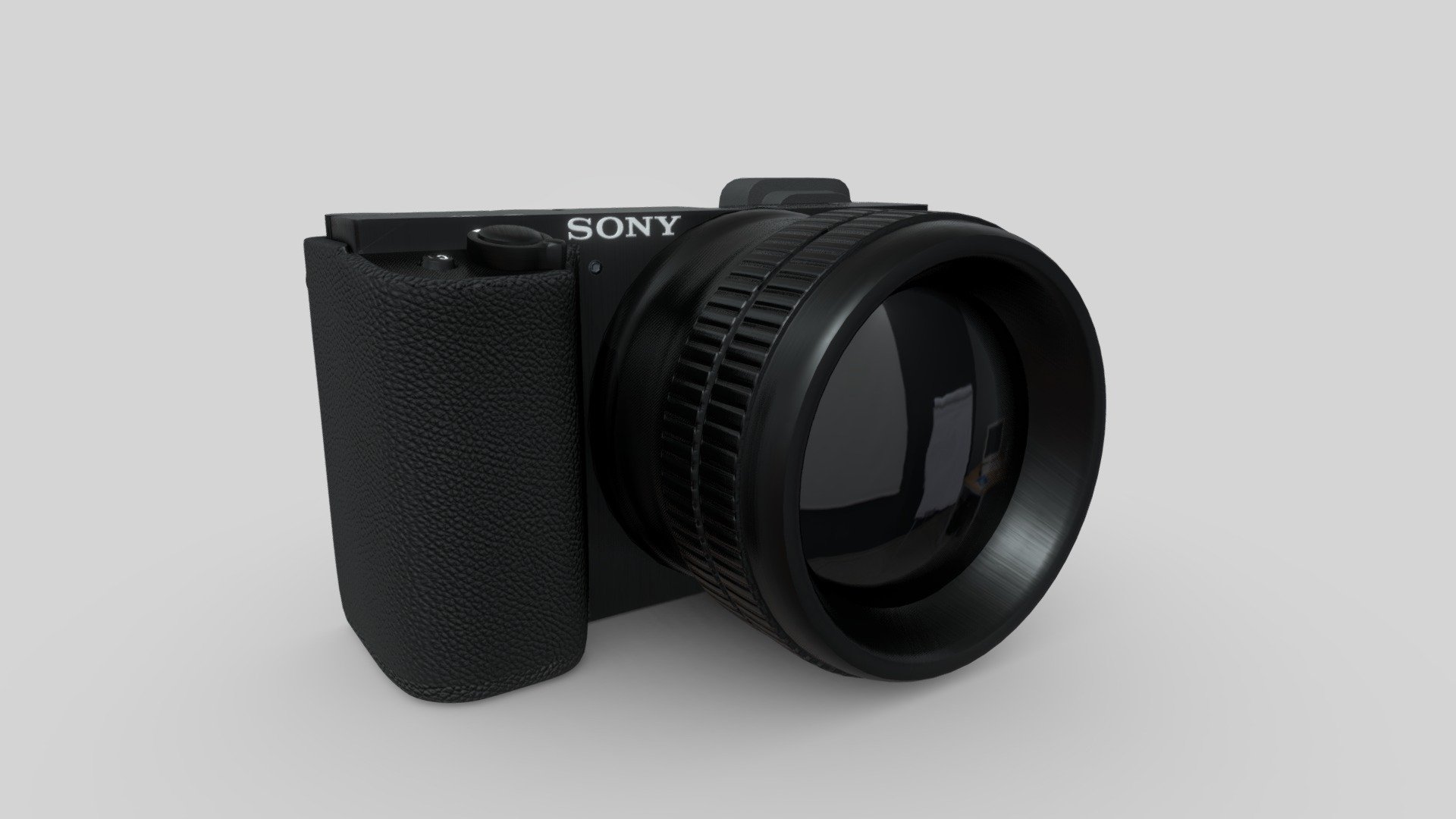 Sony A6100 Camera Game Props - Download Free 3D model by ...