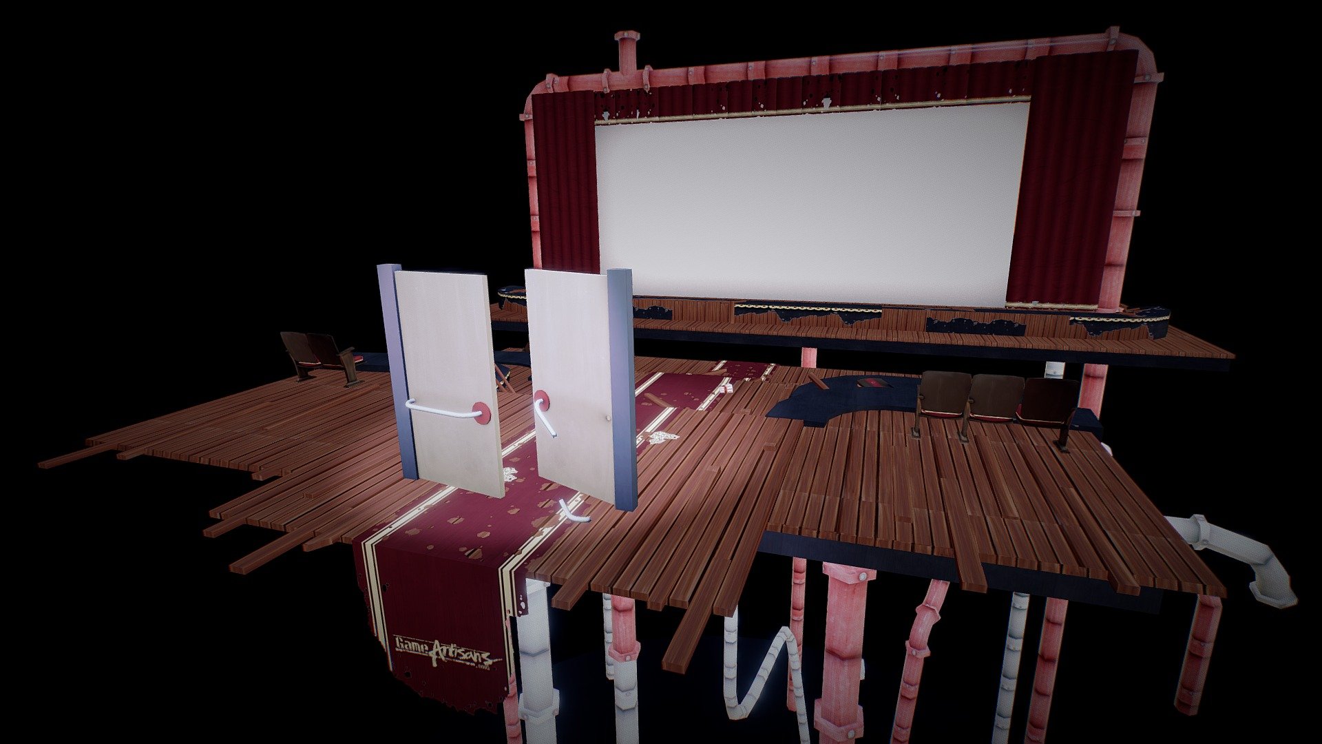 Aftermath: Abandoned Theater - 3D model by joseguilherme [485e535 ...