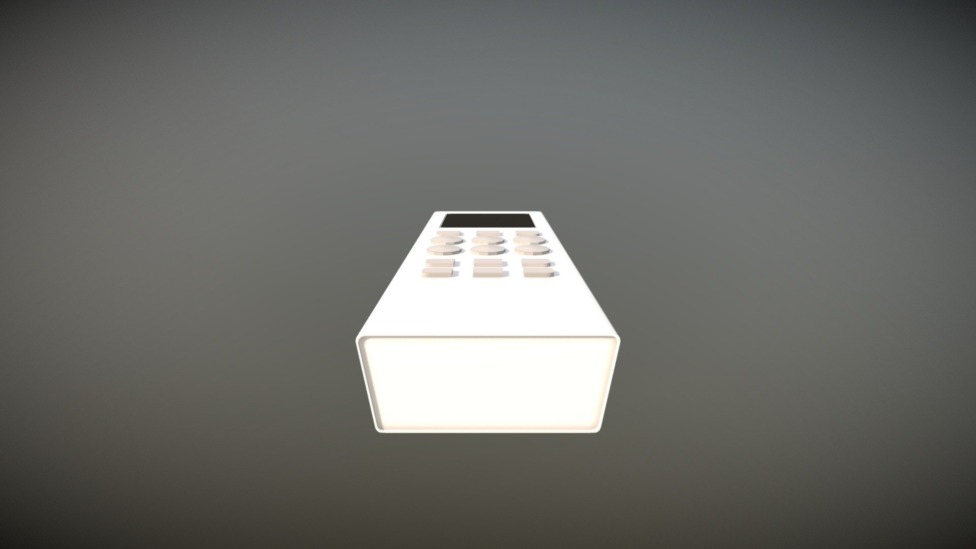Simple Remote Control for Air Conditioner - Download Free 3D model by ...