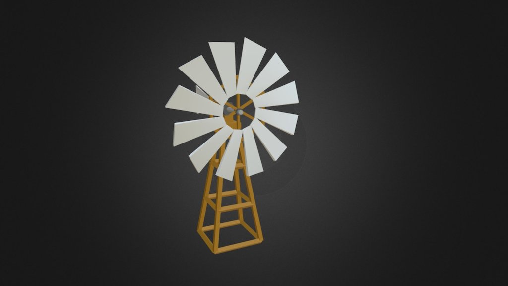 Windmill - 3D model by a0931296716 [4861ddd] - Sketchfab