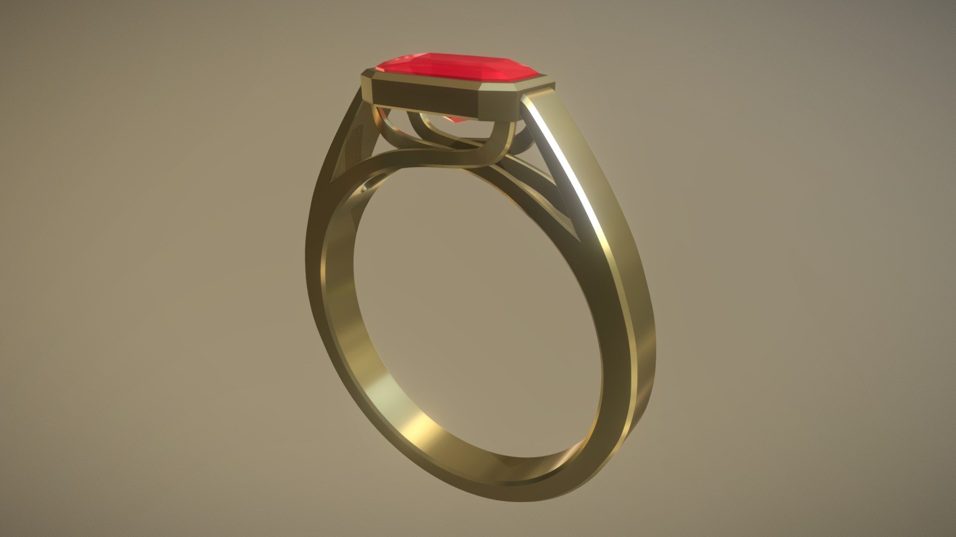 Golden Ring - 3D model by Fanton (@_fanton_21_) [4862245] - Sketchfab