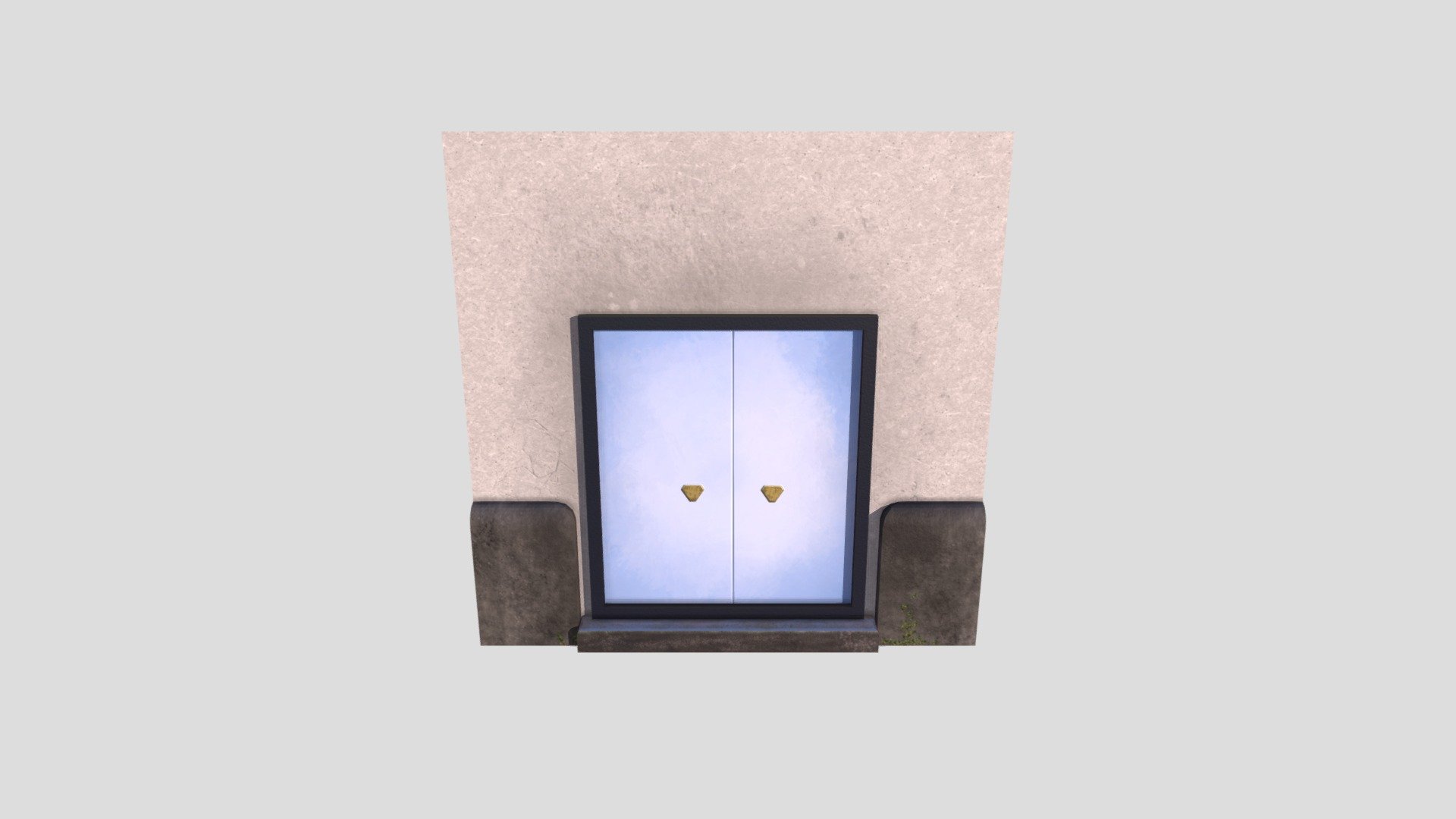 Modular Building (Door) - Download Free 3D model by jackfr0st [486245f ...