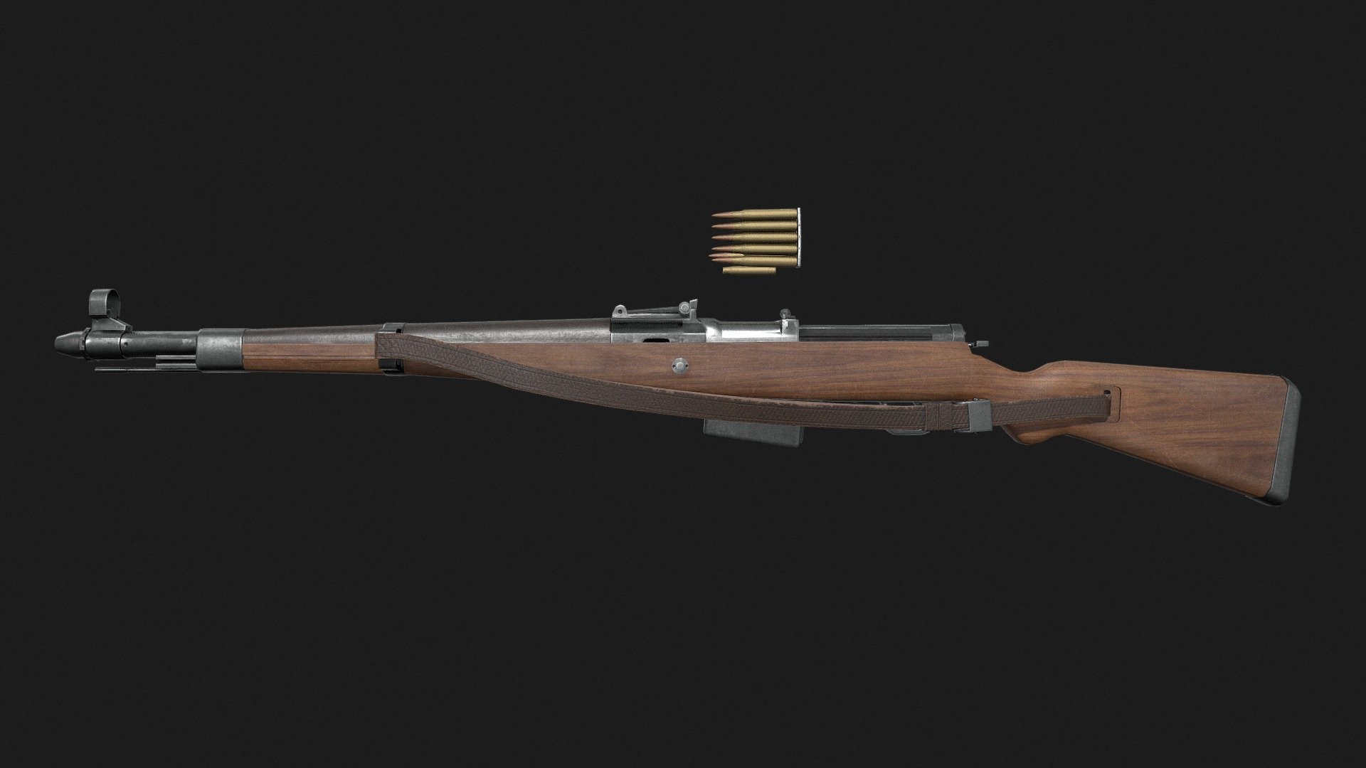 G41 German WW2 Rifle - 3D model by Lisiaasty (@Lisiaaasty) [4862e62 ...